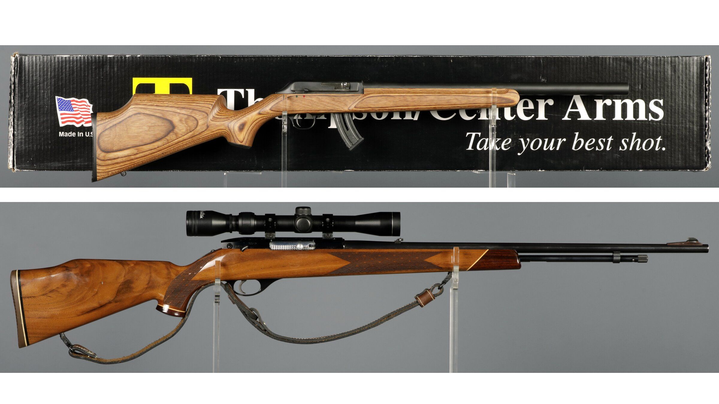 Two Semi-Automatic Rimfire Rifles | Rock Island Auction
