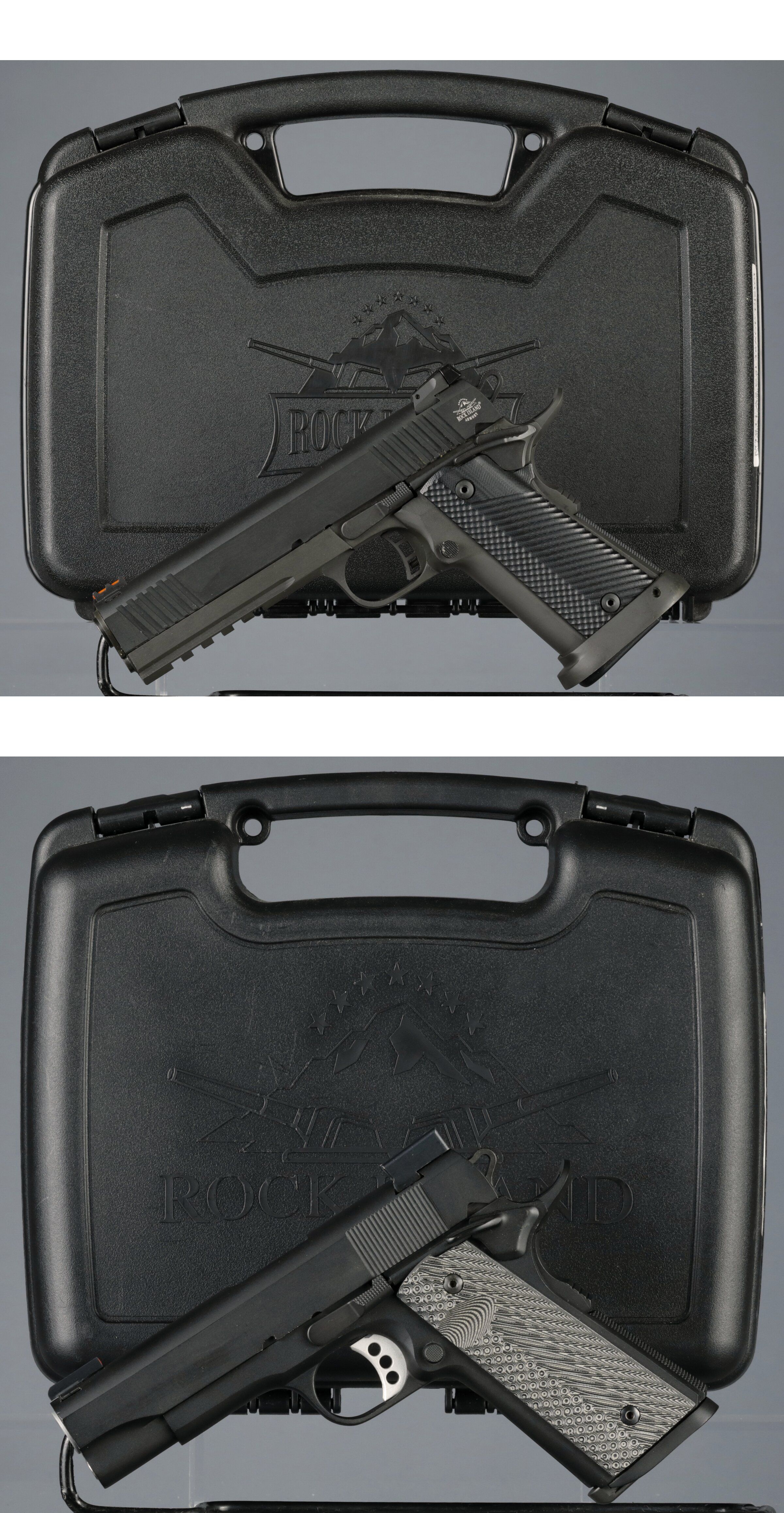 Two Rock Island Armory Semi-Automatic Pistols with Cases | Rock Island ...