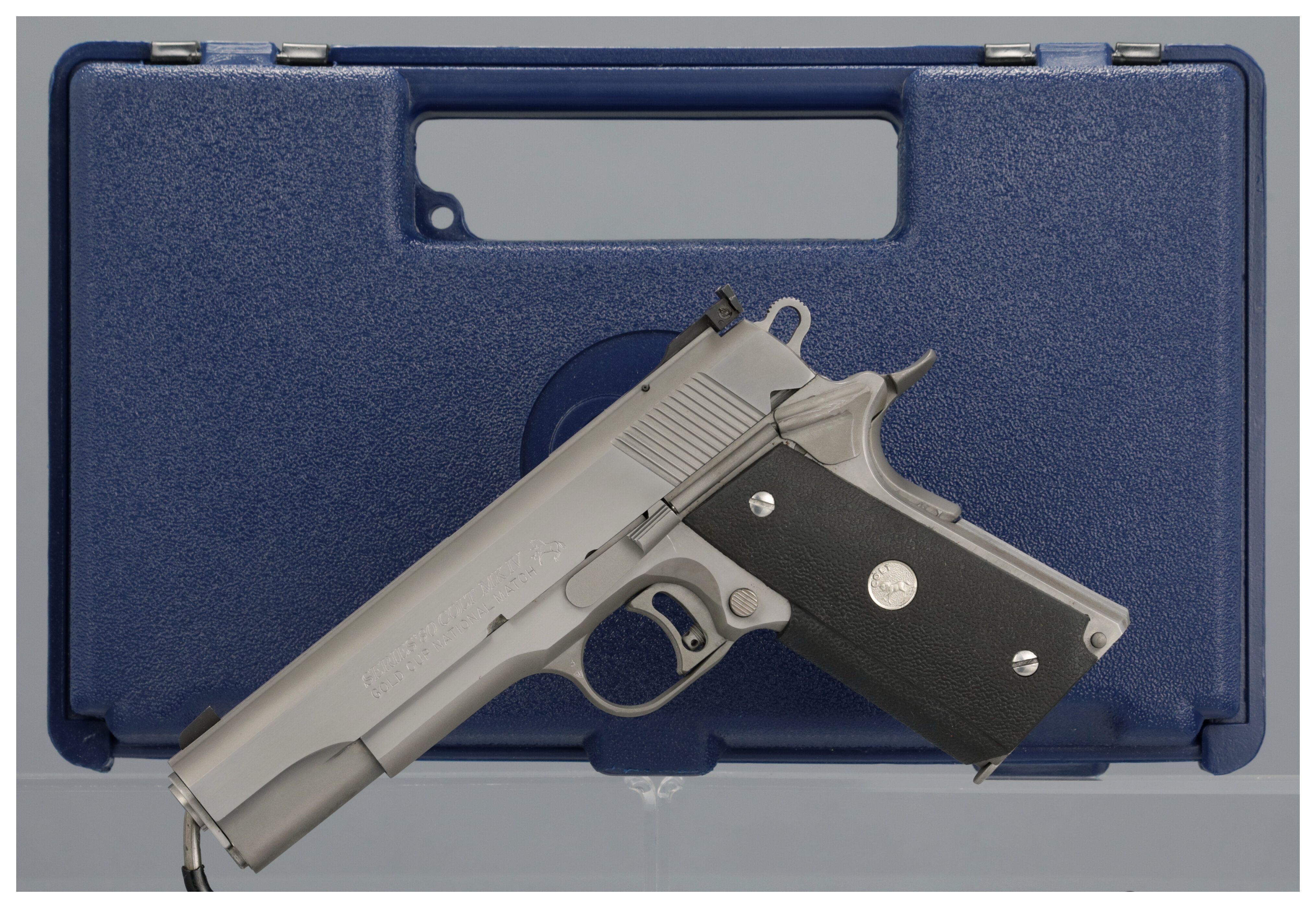 Colt Series 80 MKIV Gold Cup National Match Pistol with Box | Rock ...