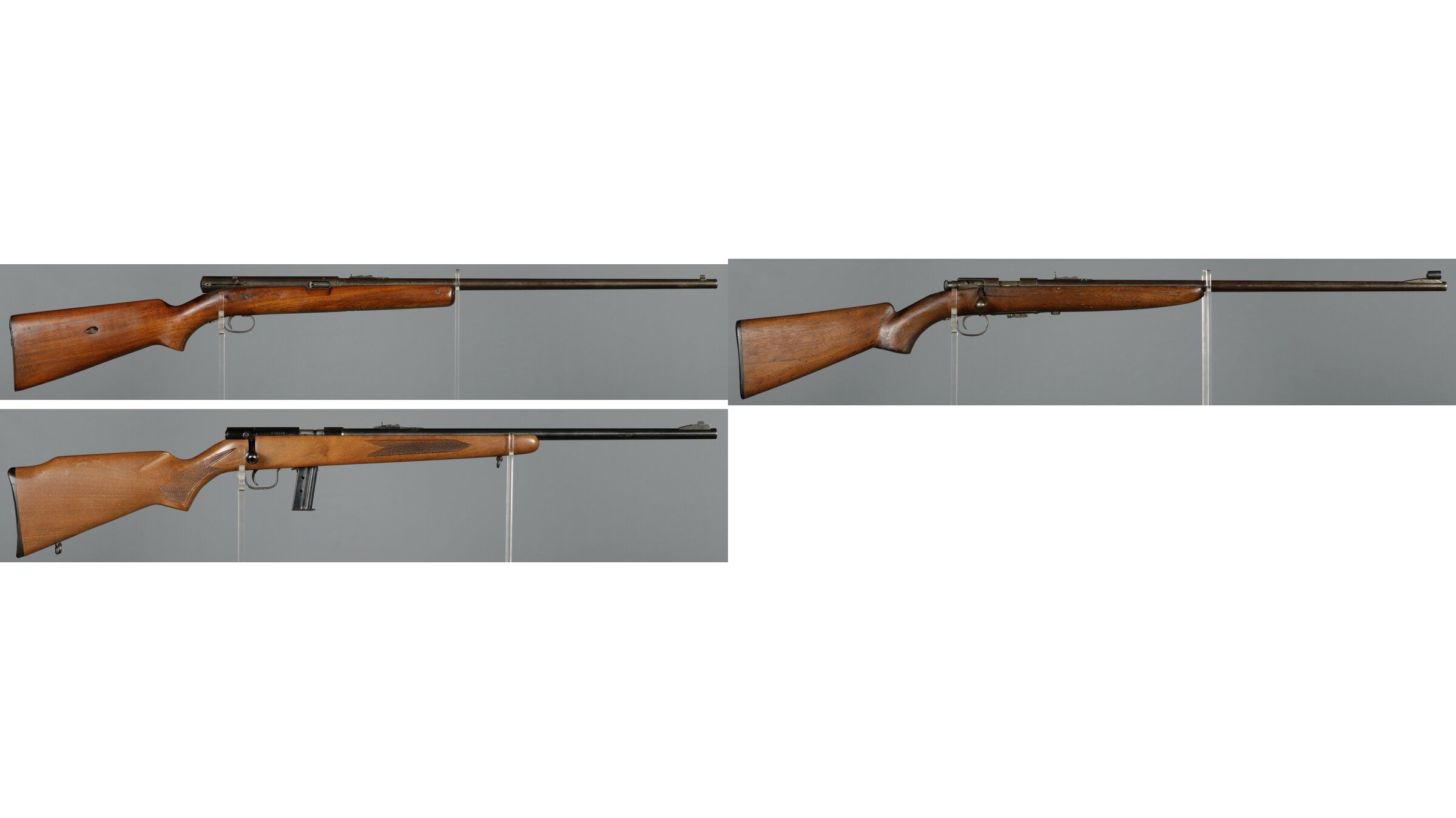 Three Winchester Rimfire Rifles Rock Island Auction