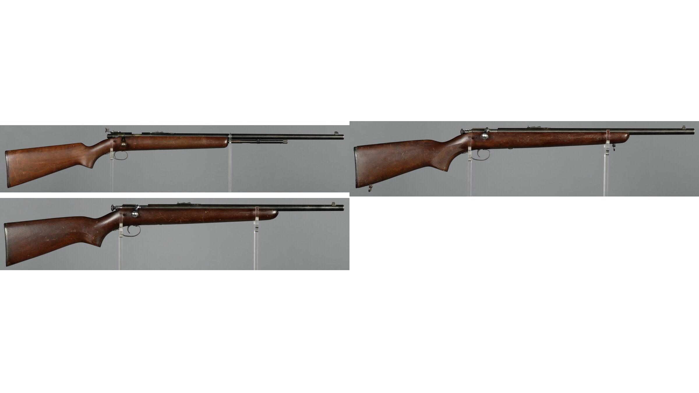 Three Winchester Bolt Action Rimfire Rifles | Rock Island Auction