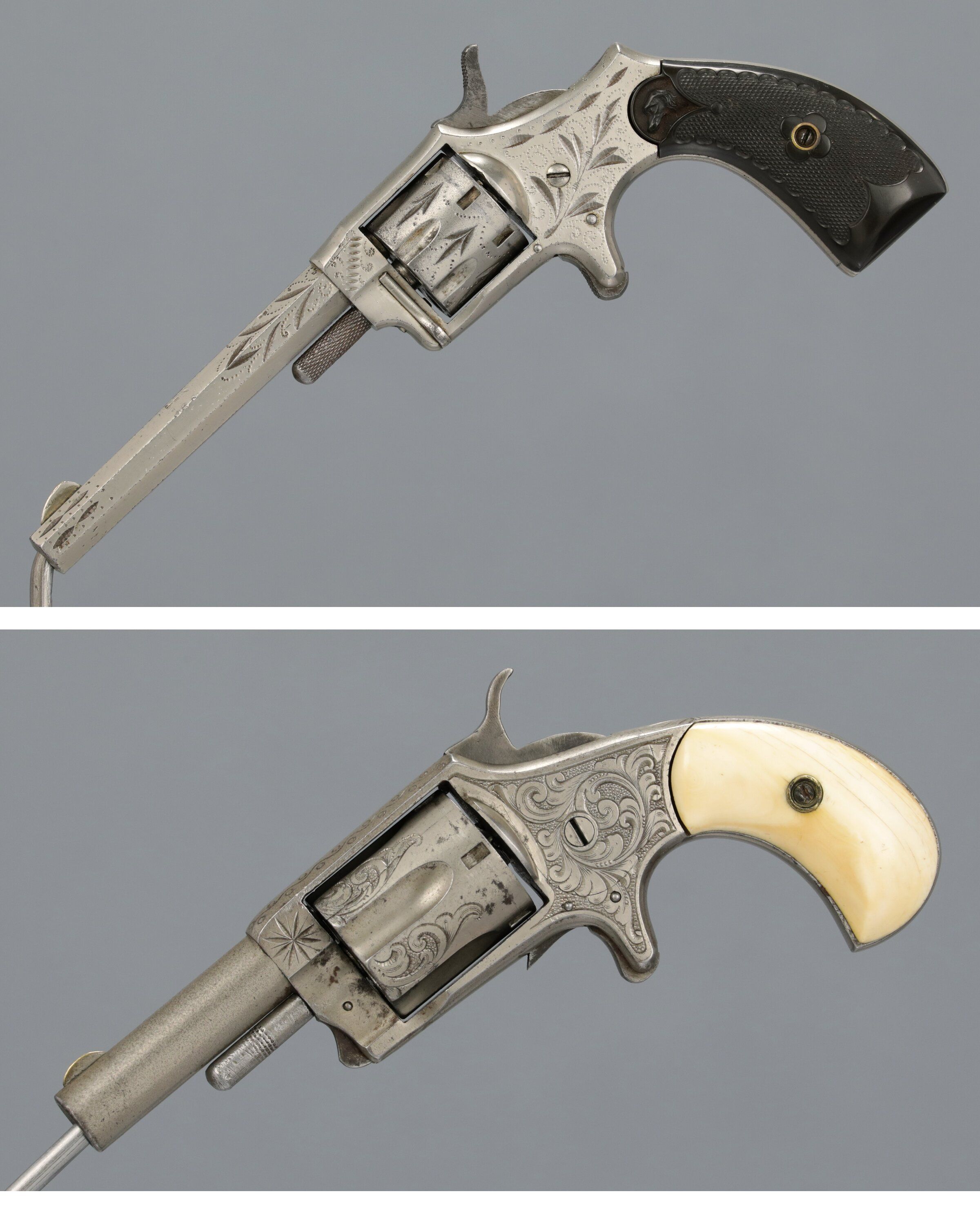 Two Spur Trigger Revolvers | Rock Island Auction
