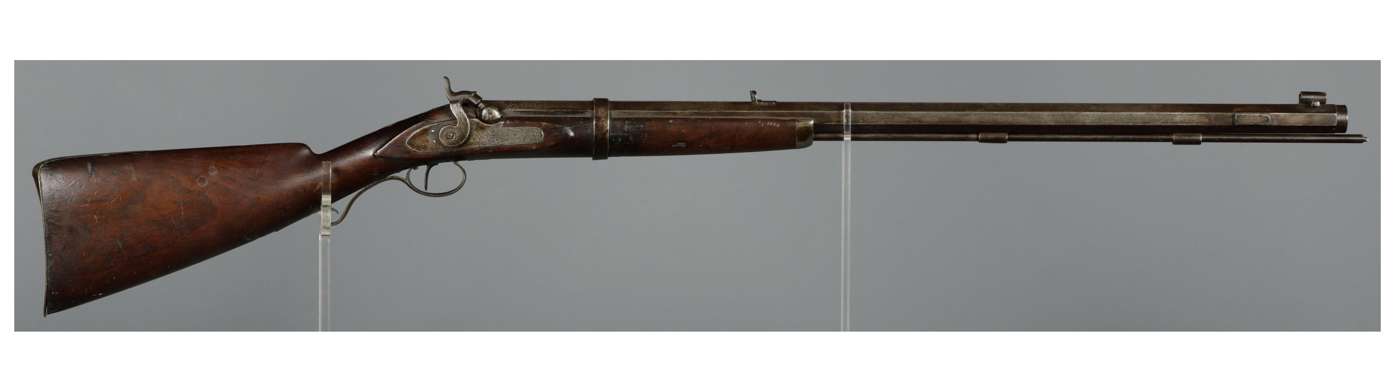 C. Werner Half Stock Percussion Rifle | Rock Island Auction
