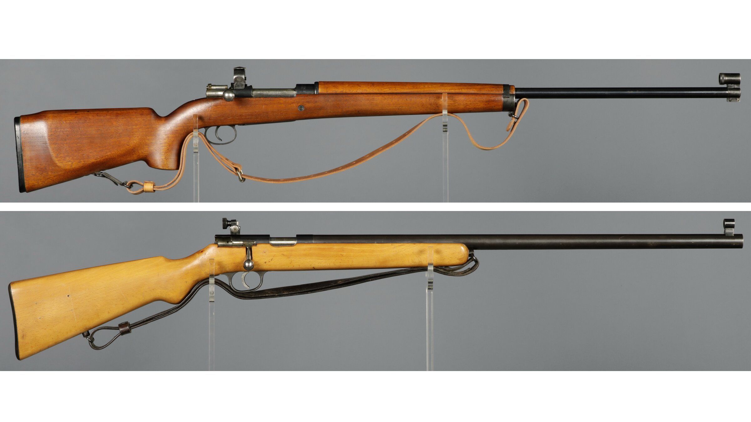 Two European Bolt Action Target Rifles | Rock Island Auction