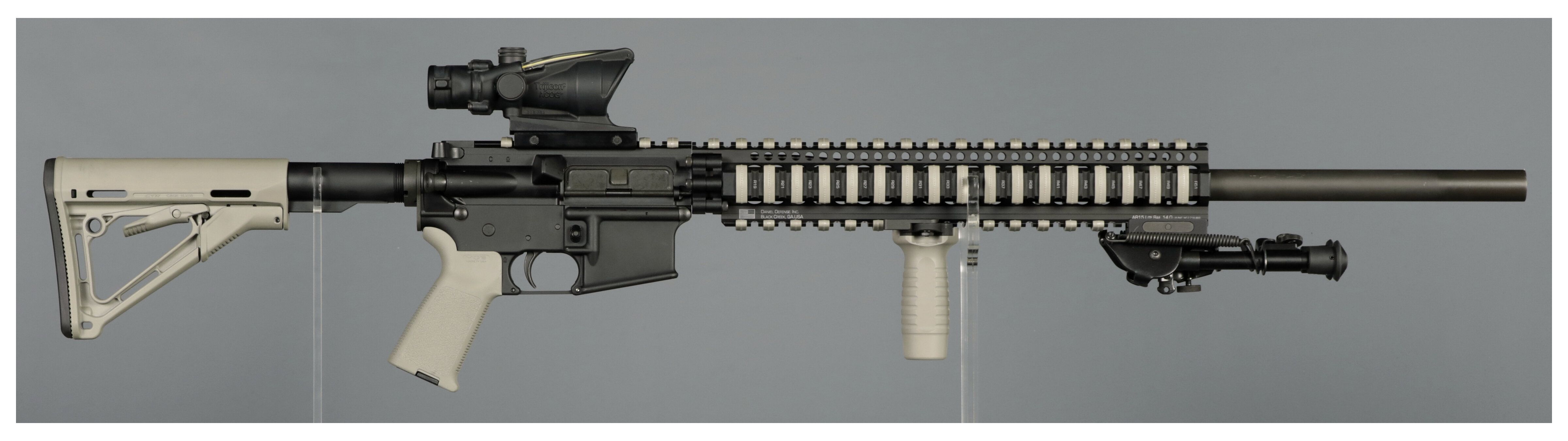 Colt M4 Semi-Automatic Rifle with Trijicon ACOG Scope | Rock Island Auction