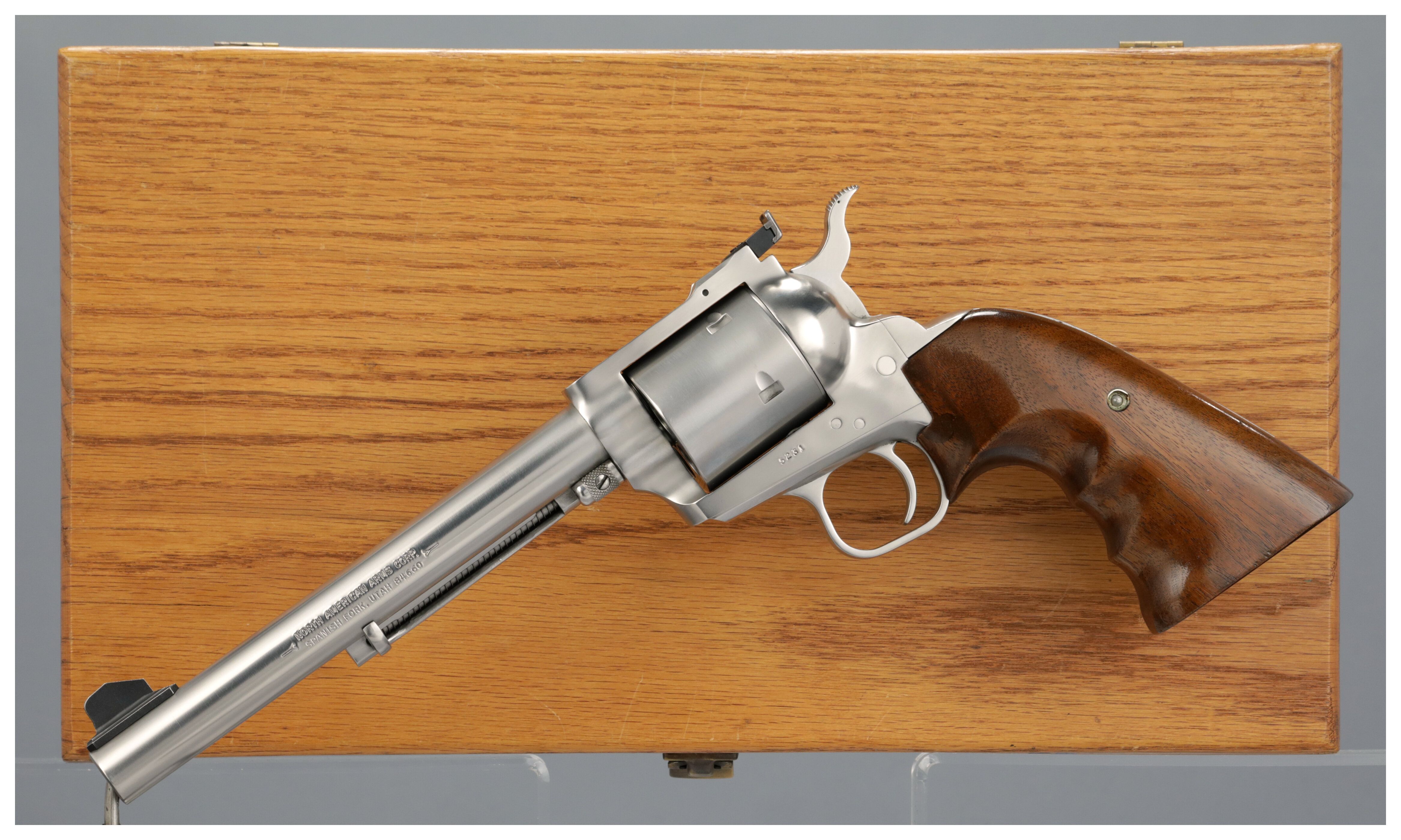North American Arms Revolver in .45 Win Magnum with Case | Rock Island ...