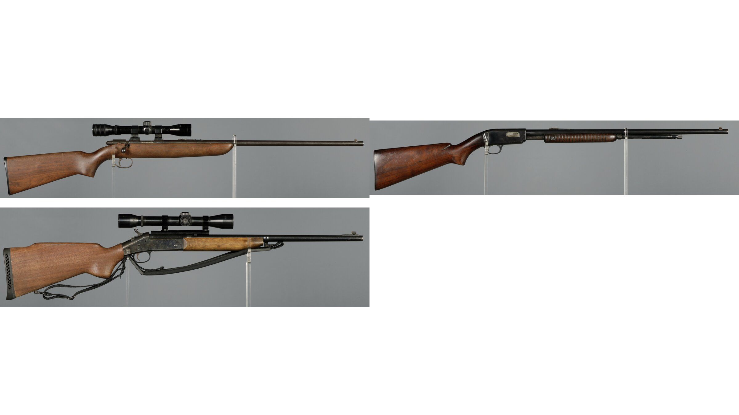 Three Rifles | Rock Island Auction
