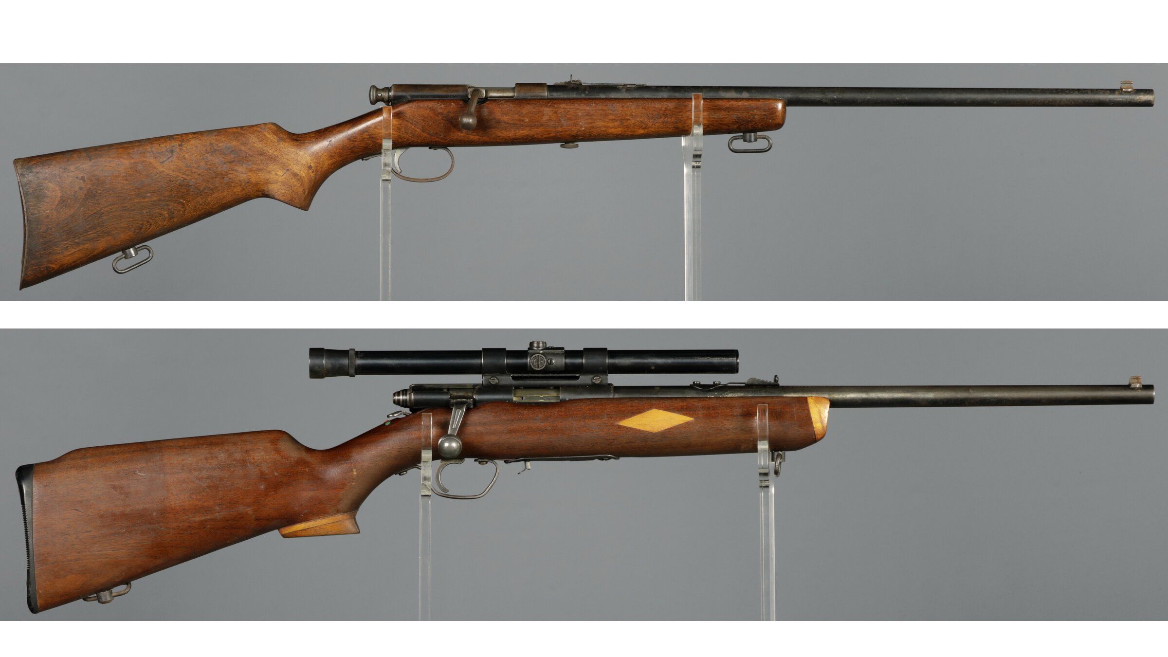 Two Rimfire Bolt Action Rifles | Rock Island Auction