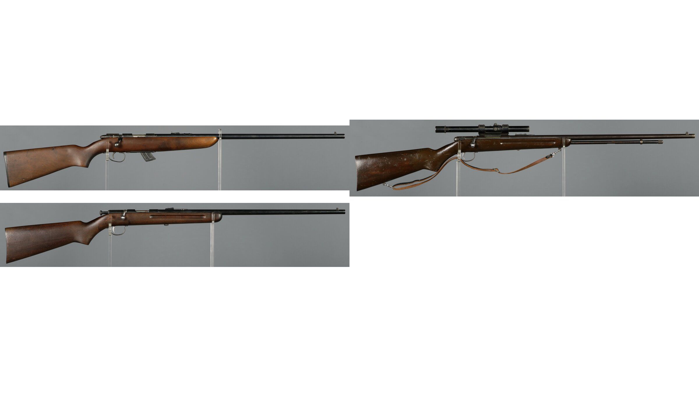Three Remington Bolt Action Rimfire Rifles | Rock Island Auction
