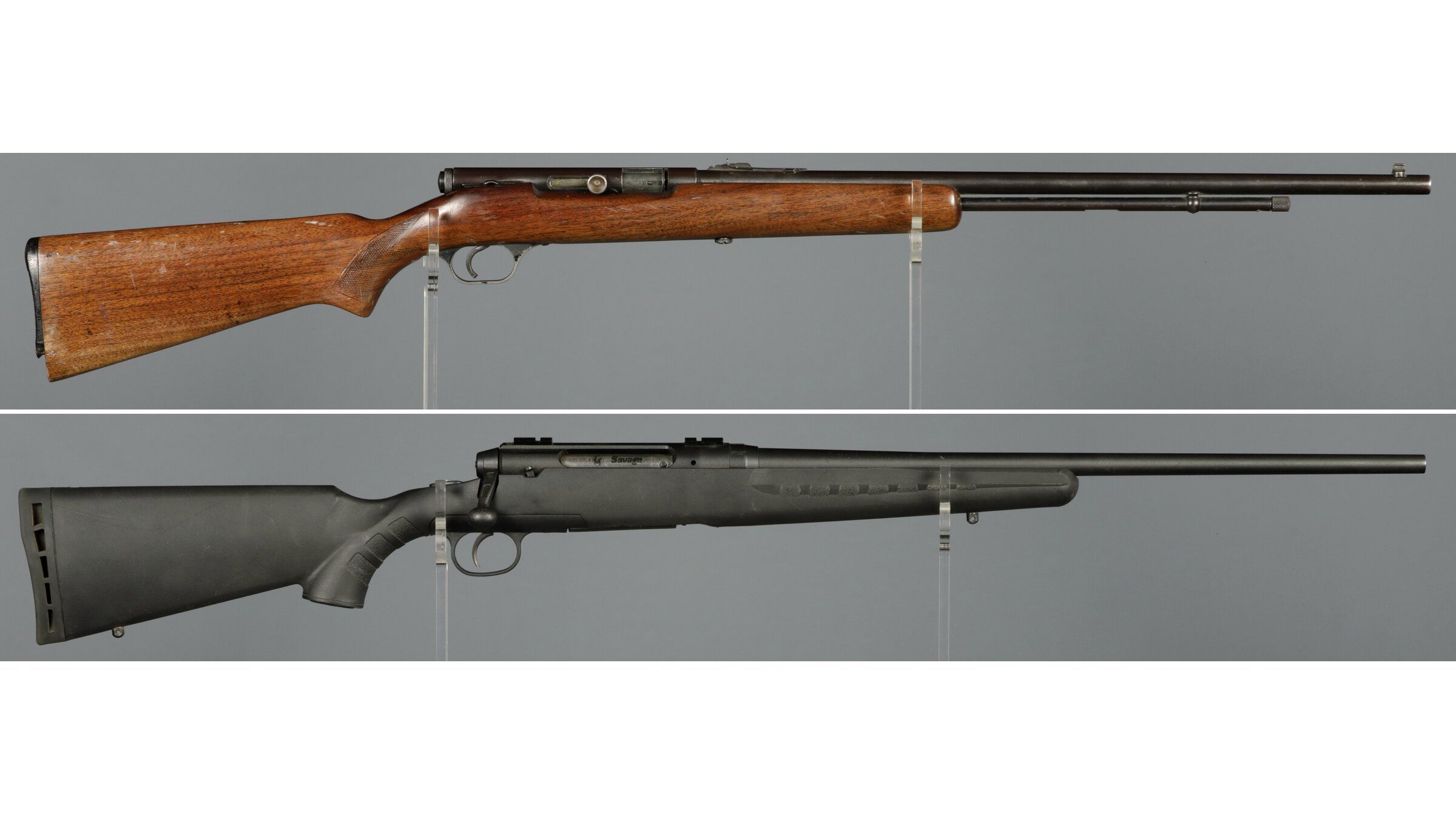 Two Savage Rifles | Rock Island Auction
