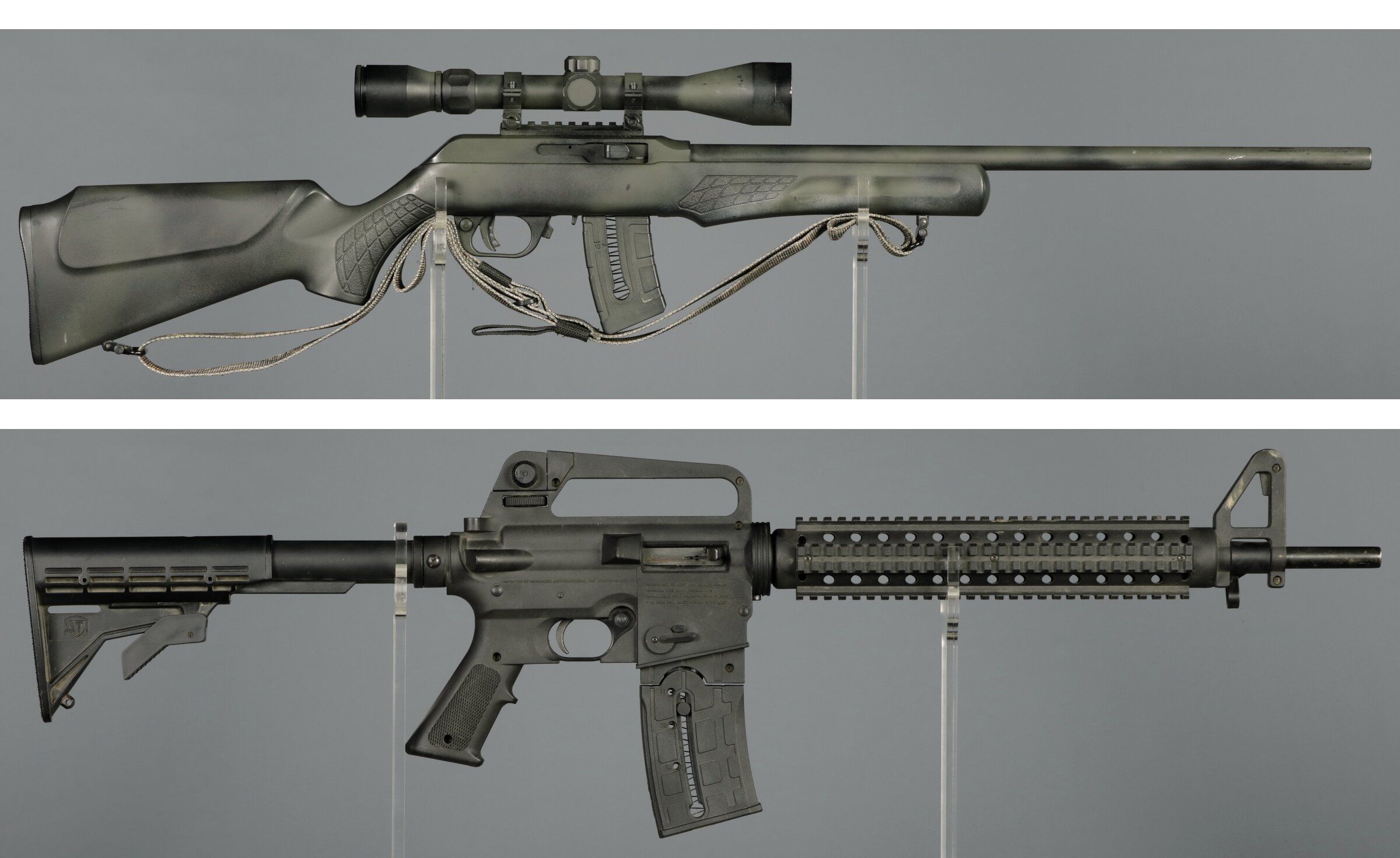 Two Semi-Automatic Rimfire Rifles | Rock Island Auction