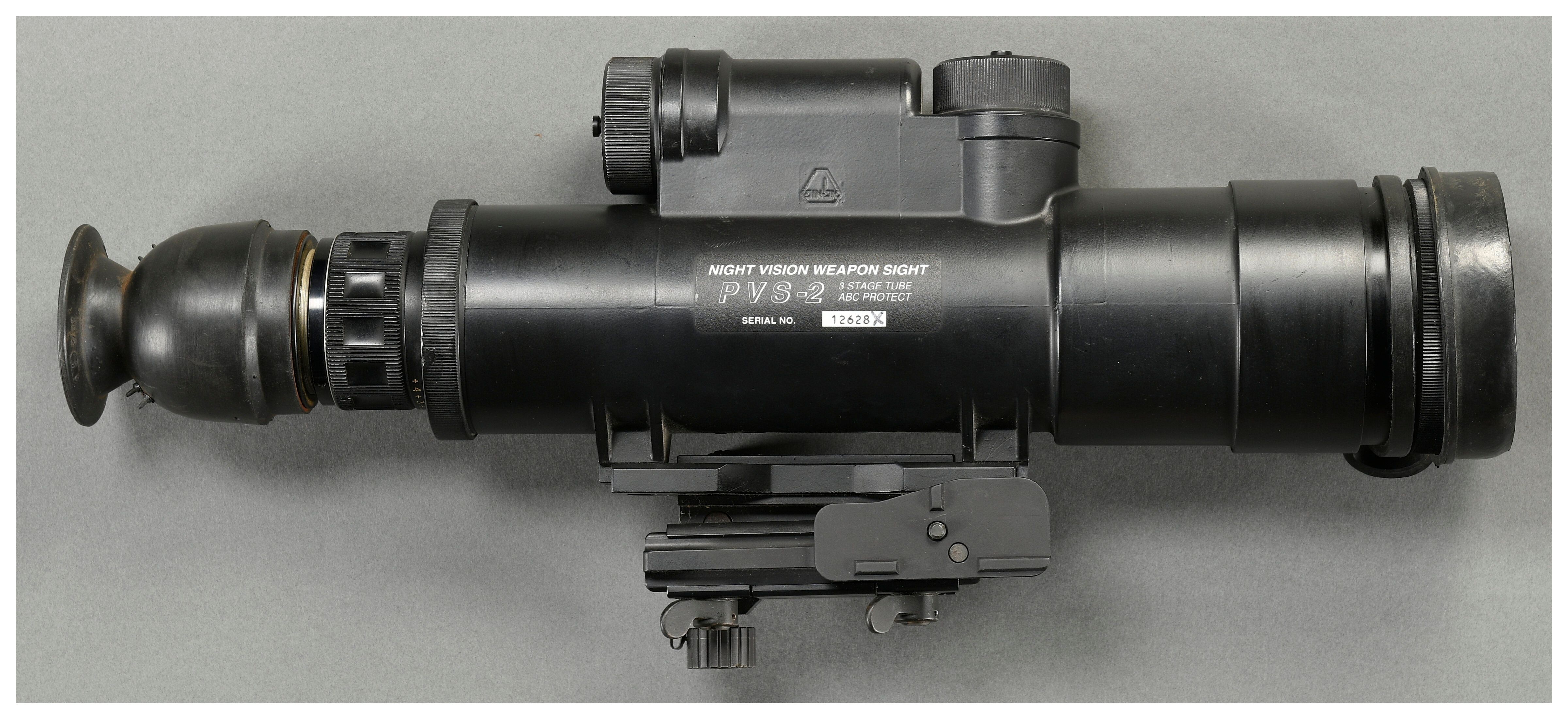 Israeli AN/PVS-2 Night Vision Scope | Rock Island Auction