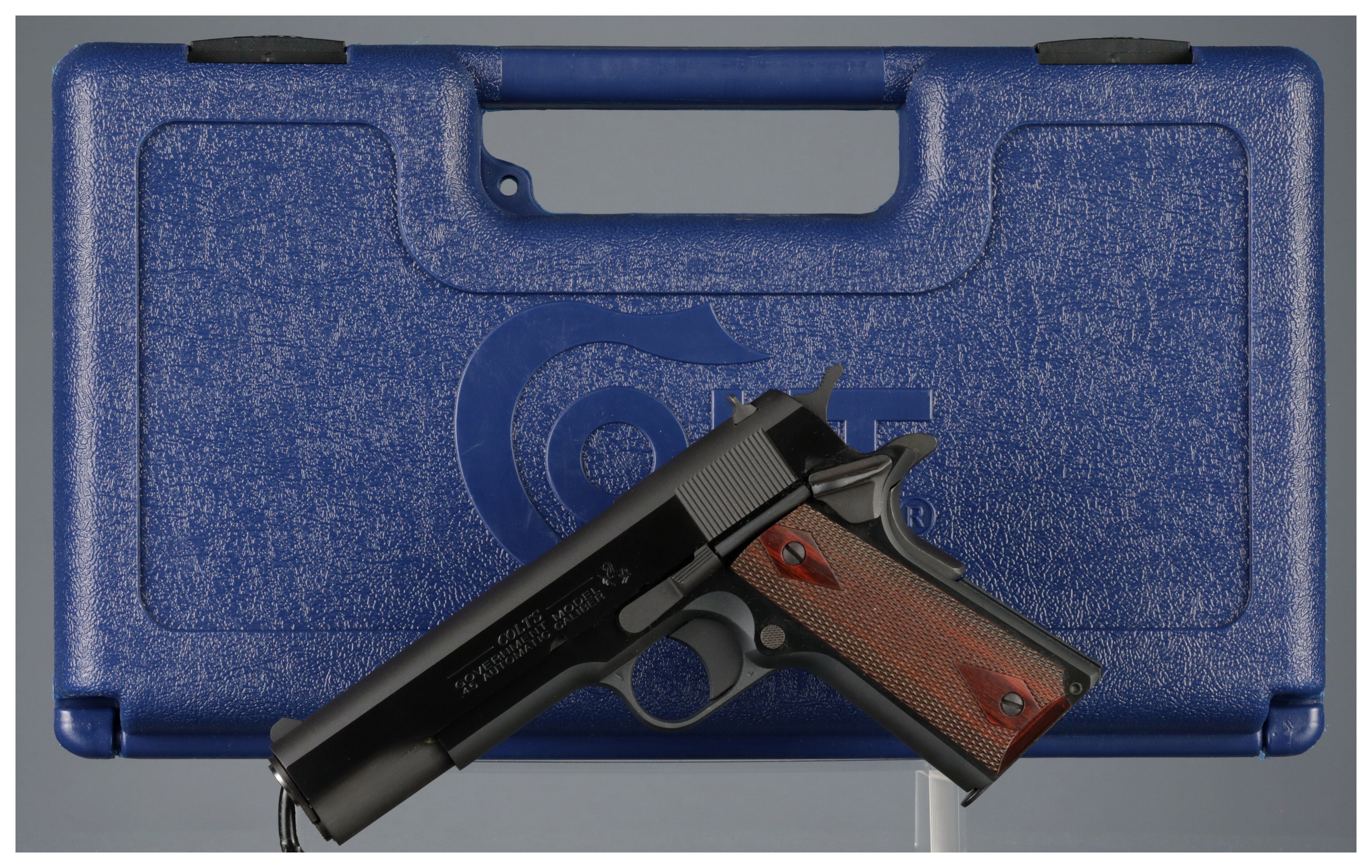 Colt Government Model Semi-Automatic Pistol with Case | Rock Island Auction