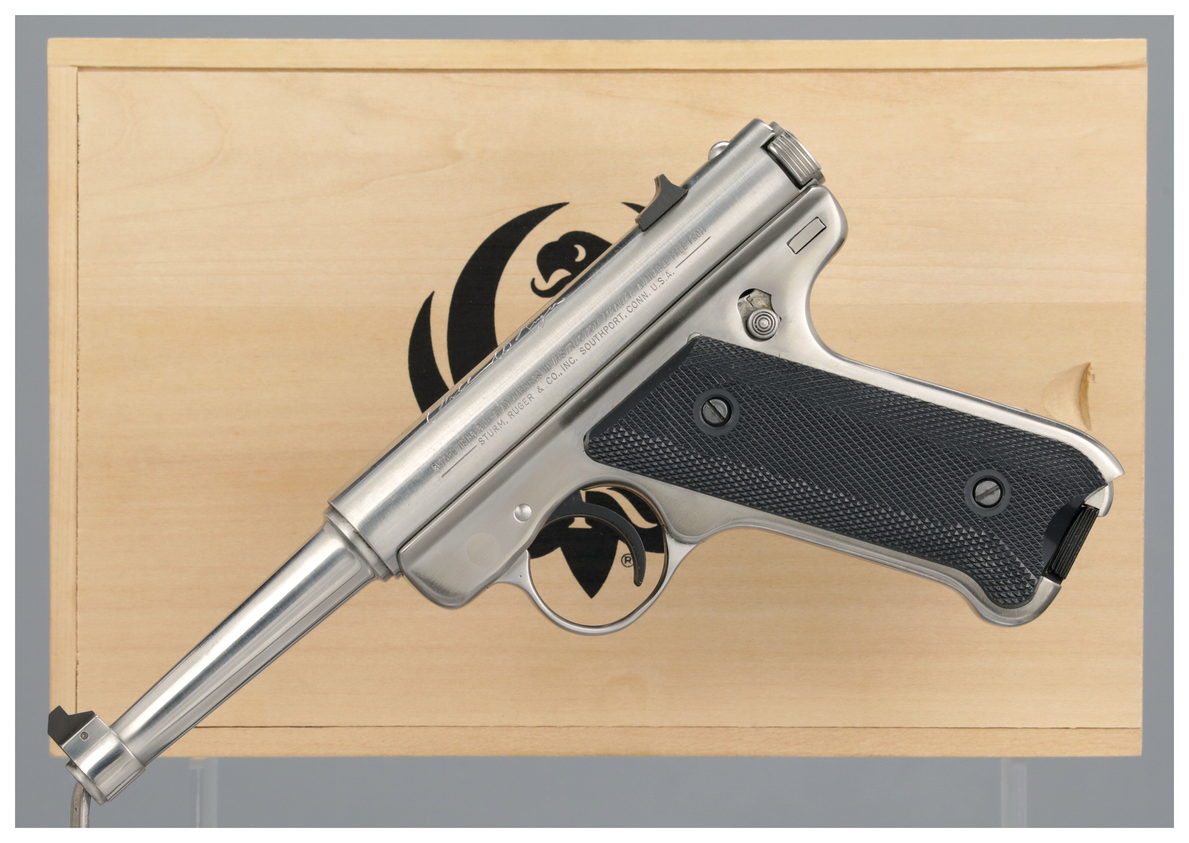 Ruger Bill Ruger Commemorative Standard Model Pistol with Box | Rock ...