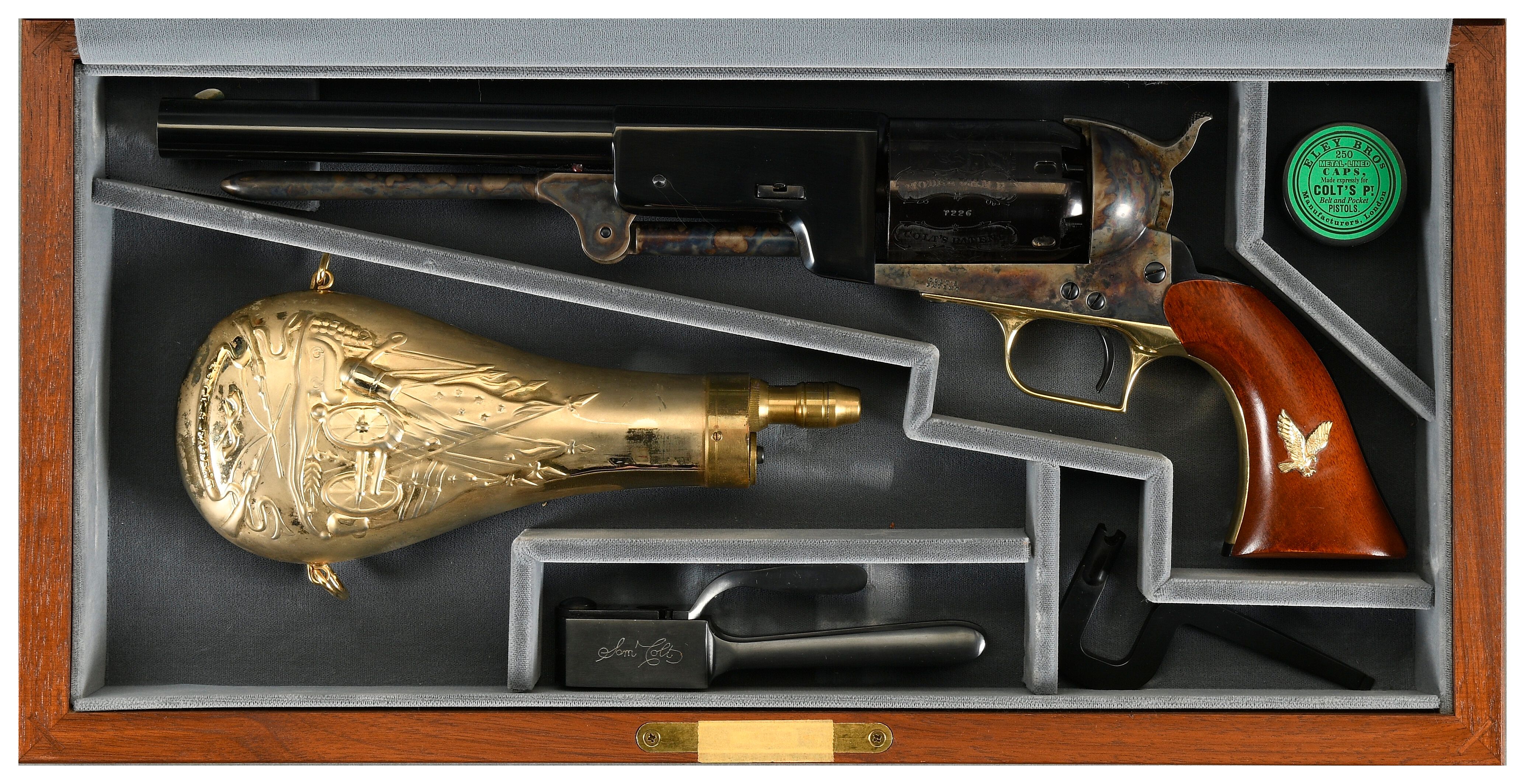 Cased Colt Blackpowder Series Walker Percussion Revolver | Rock Island ...