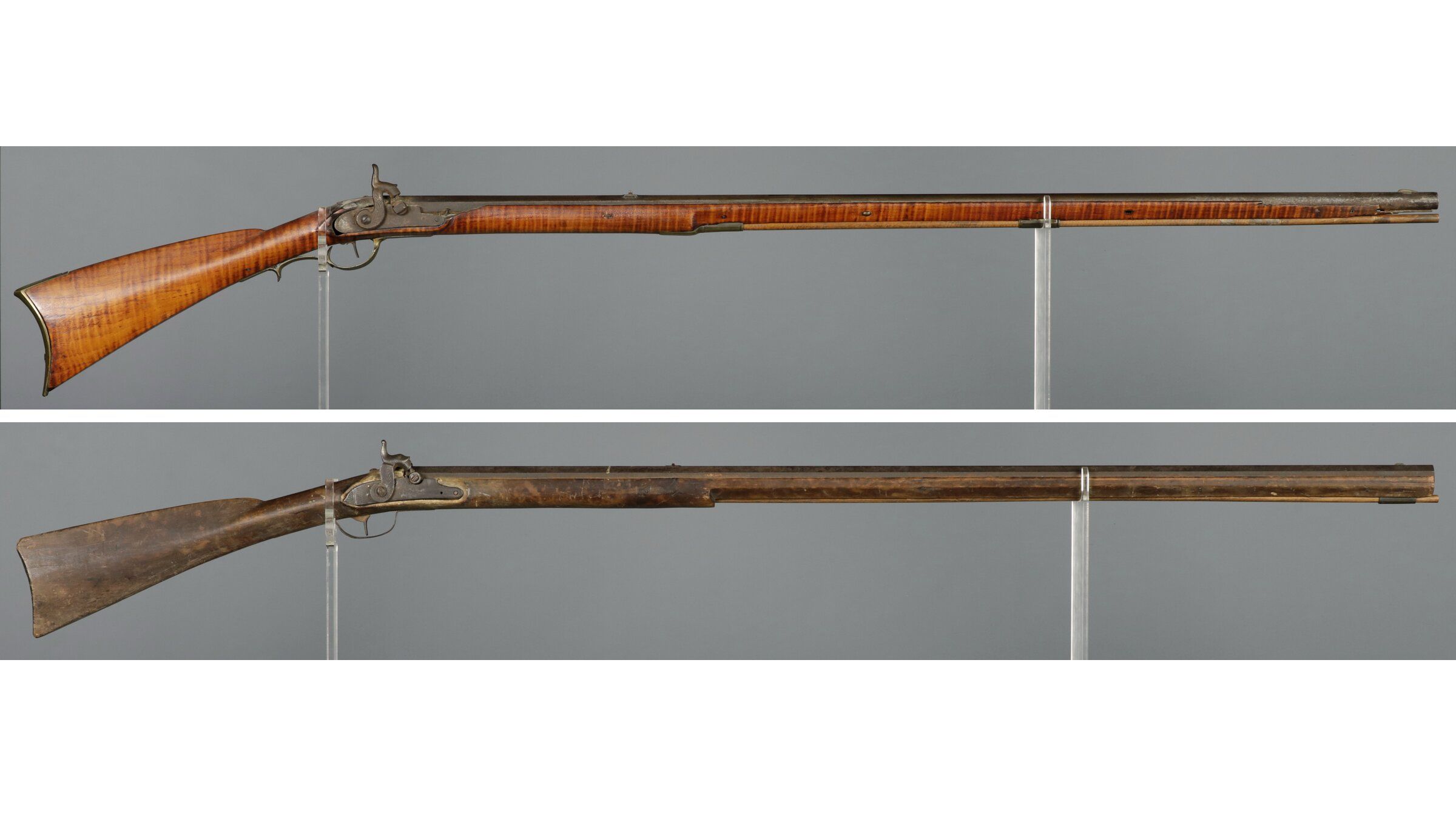 Two Percussion Muskets | Rock Island Auction