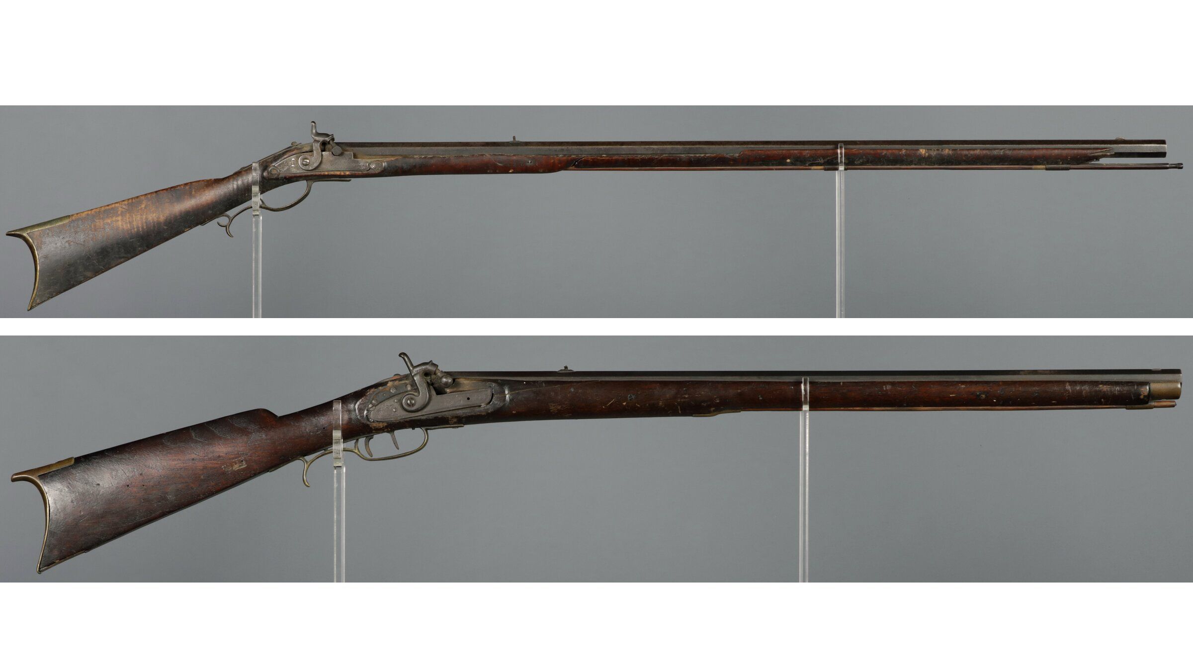 Two Percussion Rifles | Rock Island Auction