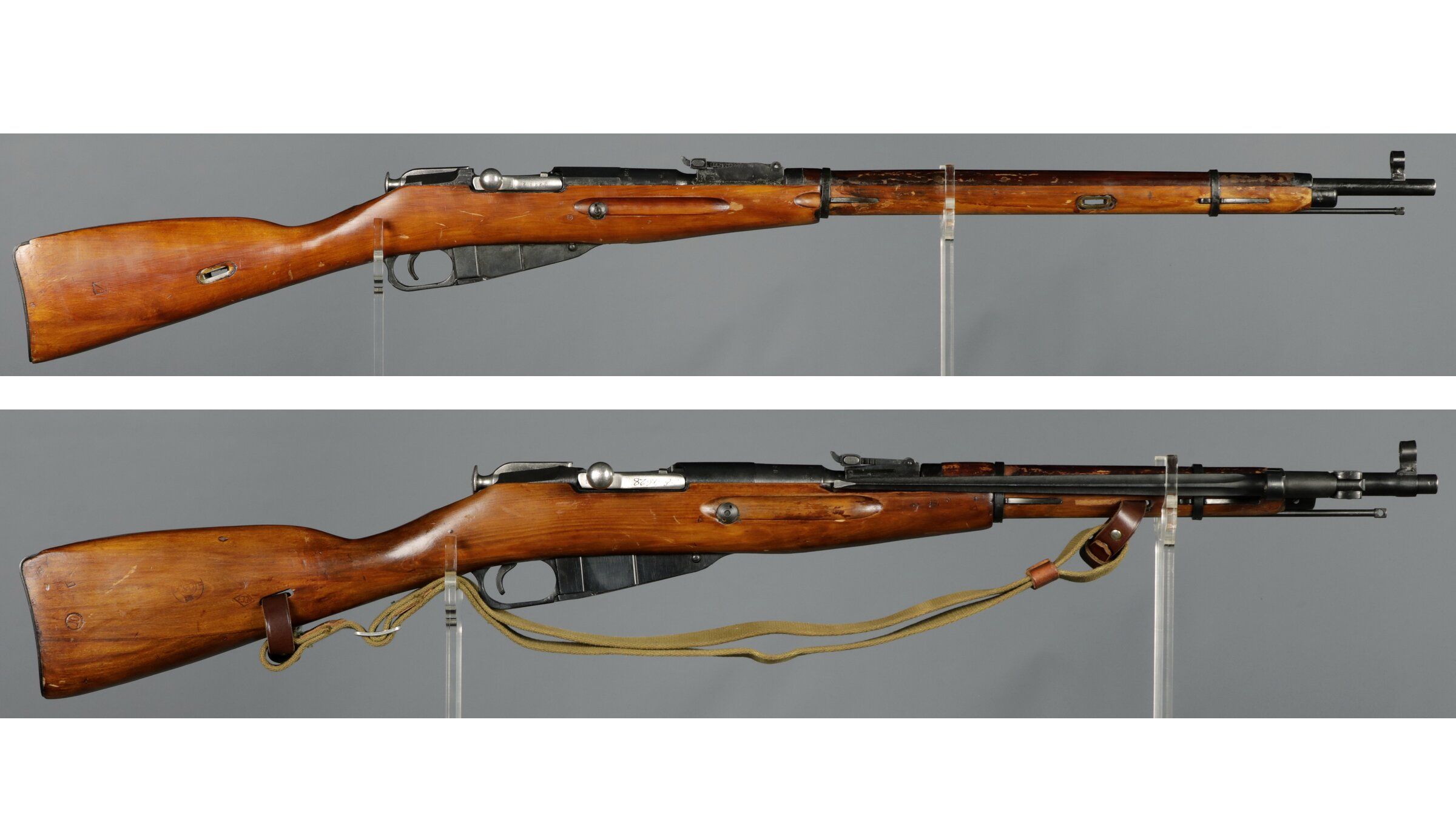 Two Soviet Mosin-Nagant Bolt Action Rifles | Rock Island Auction