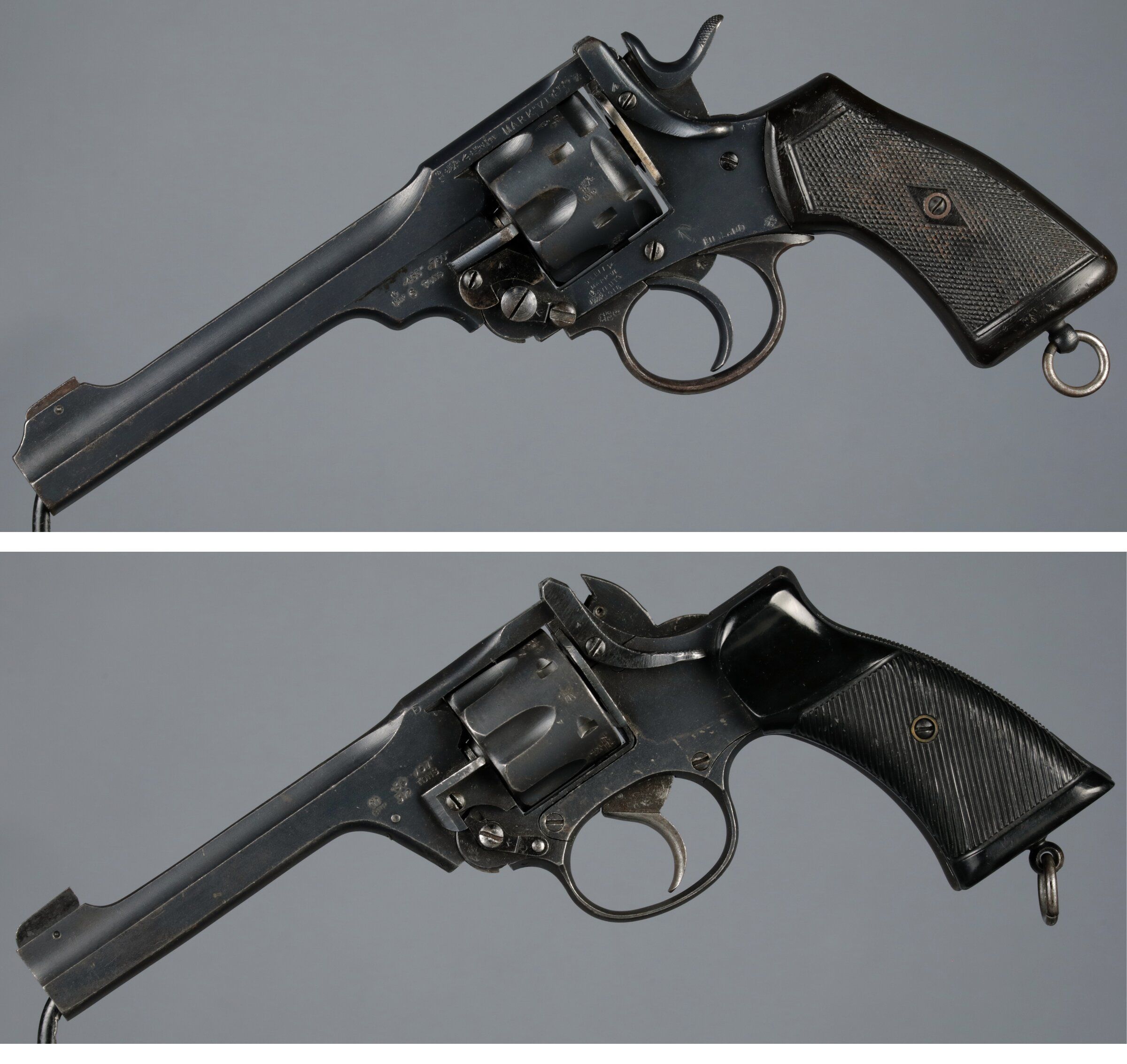 Two British Military Double Action Revolvers | Rock Island Auction