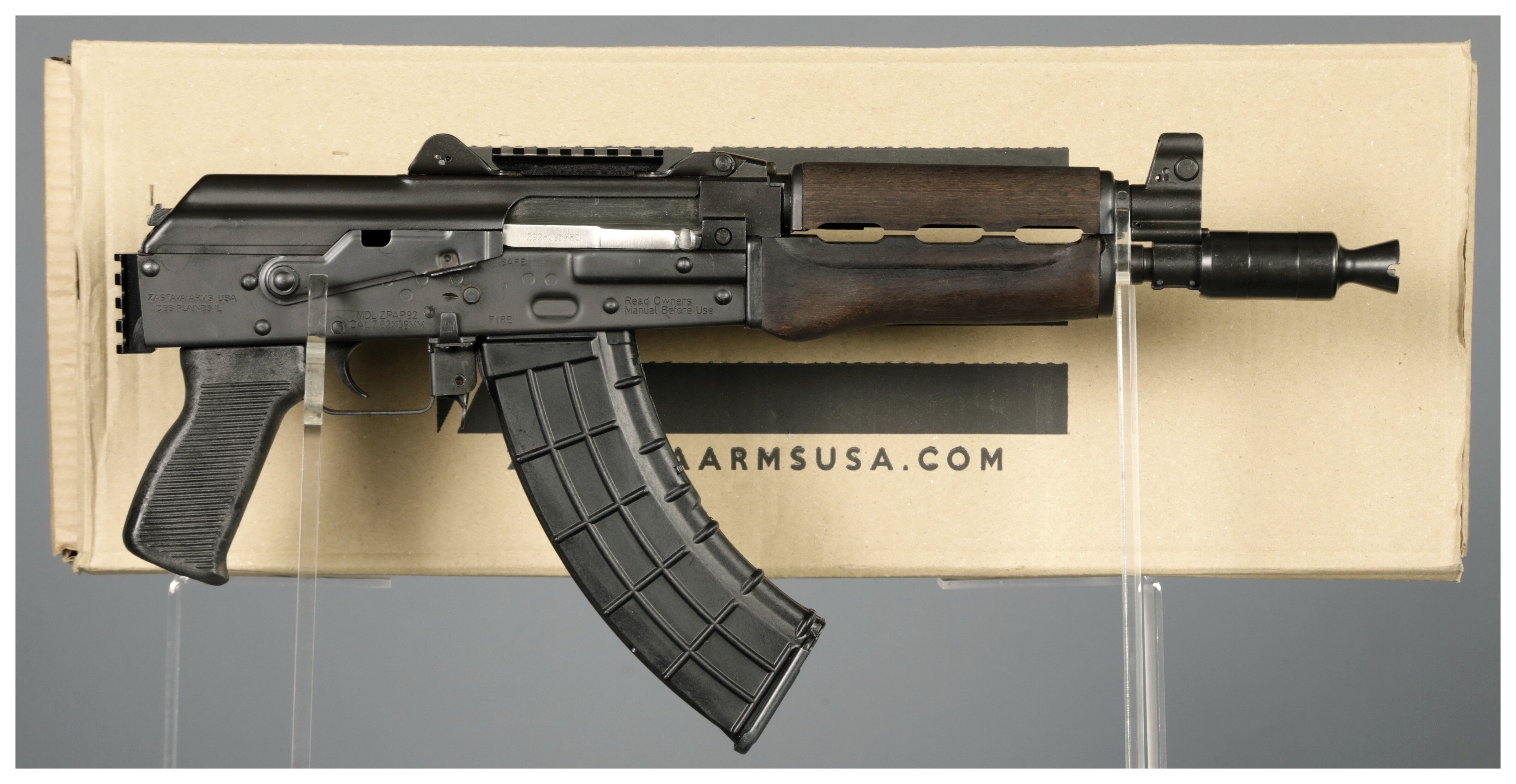 Zastava ZPAP92 Semi-Automatic Pistol with Box | Rock Island Auction