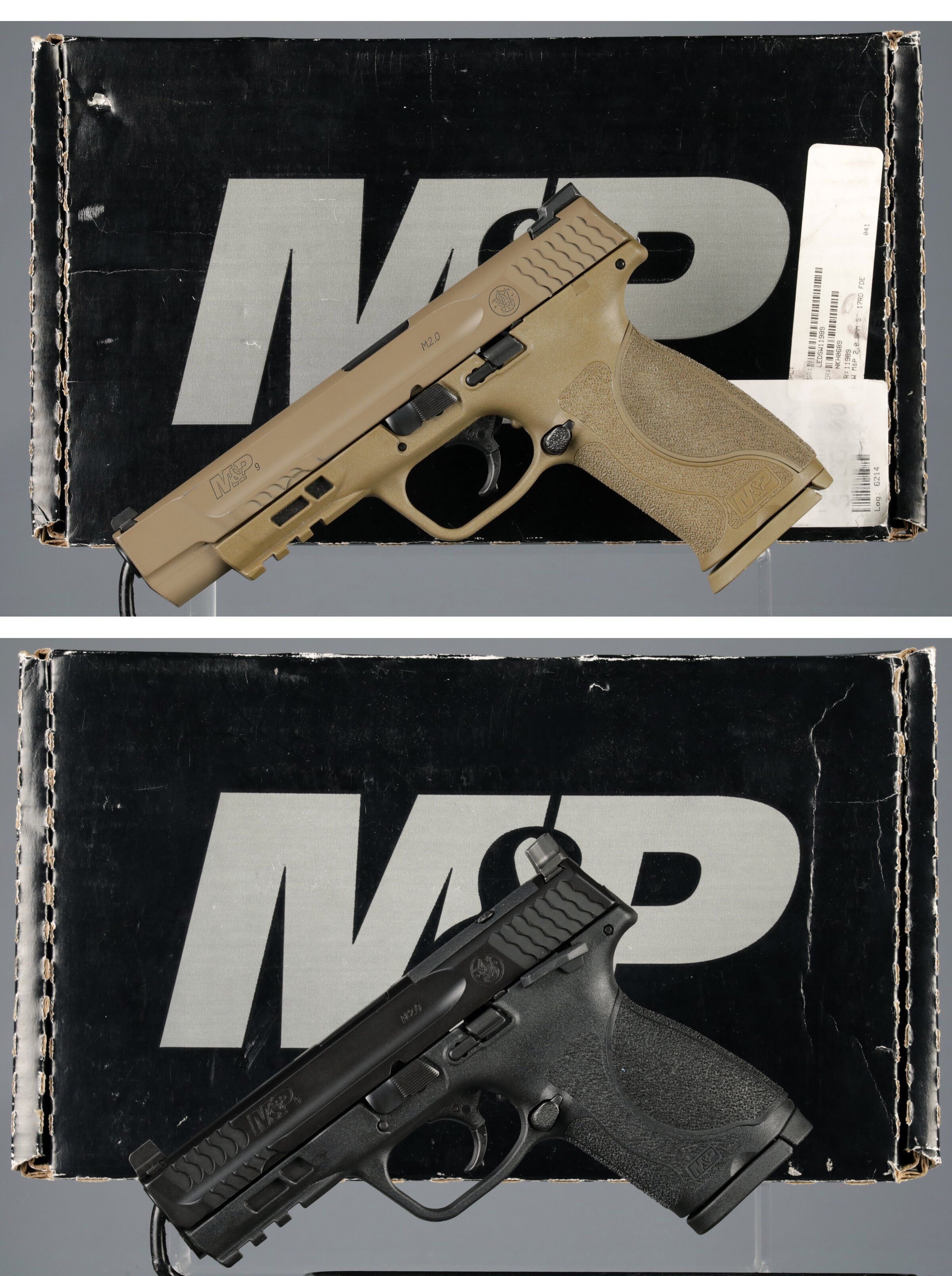 Two Smith & Wesson Model M&P9 M2.0 Pistols with Boxes | Rock Island Auction