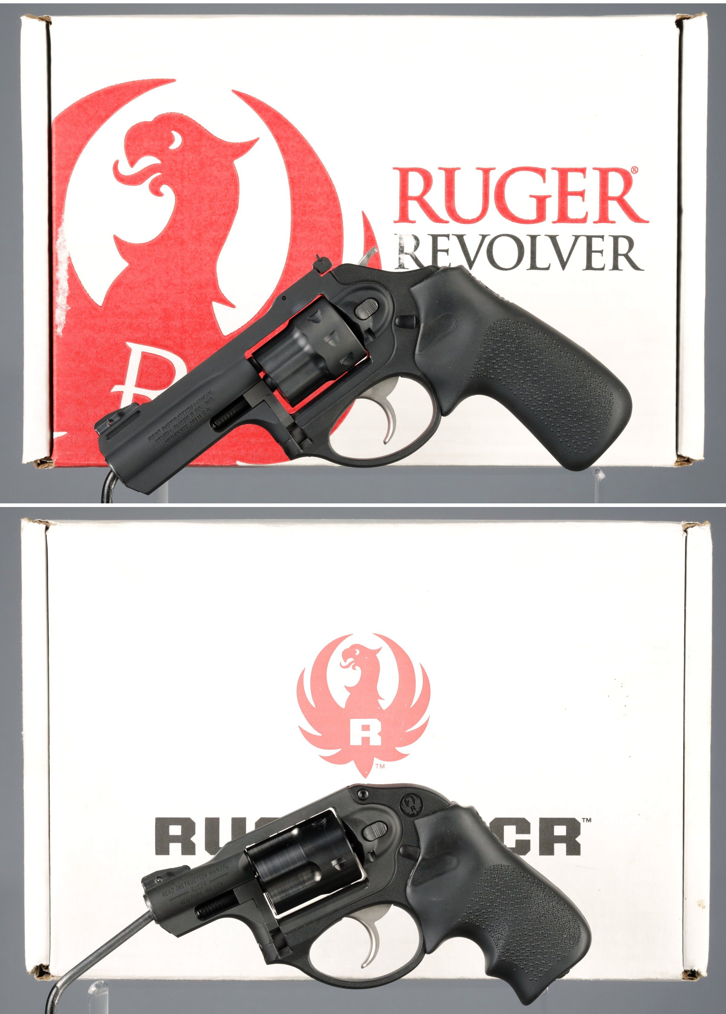 Two Ruger LCR Double Action Revolvers with Boxes | Rock Island Auction