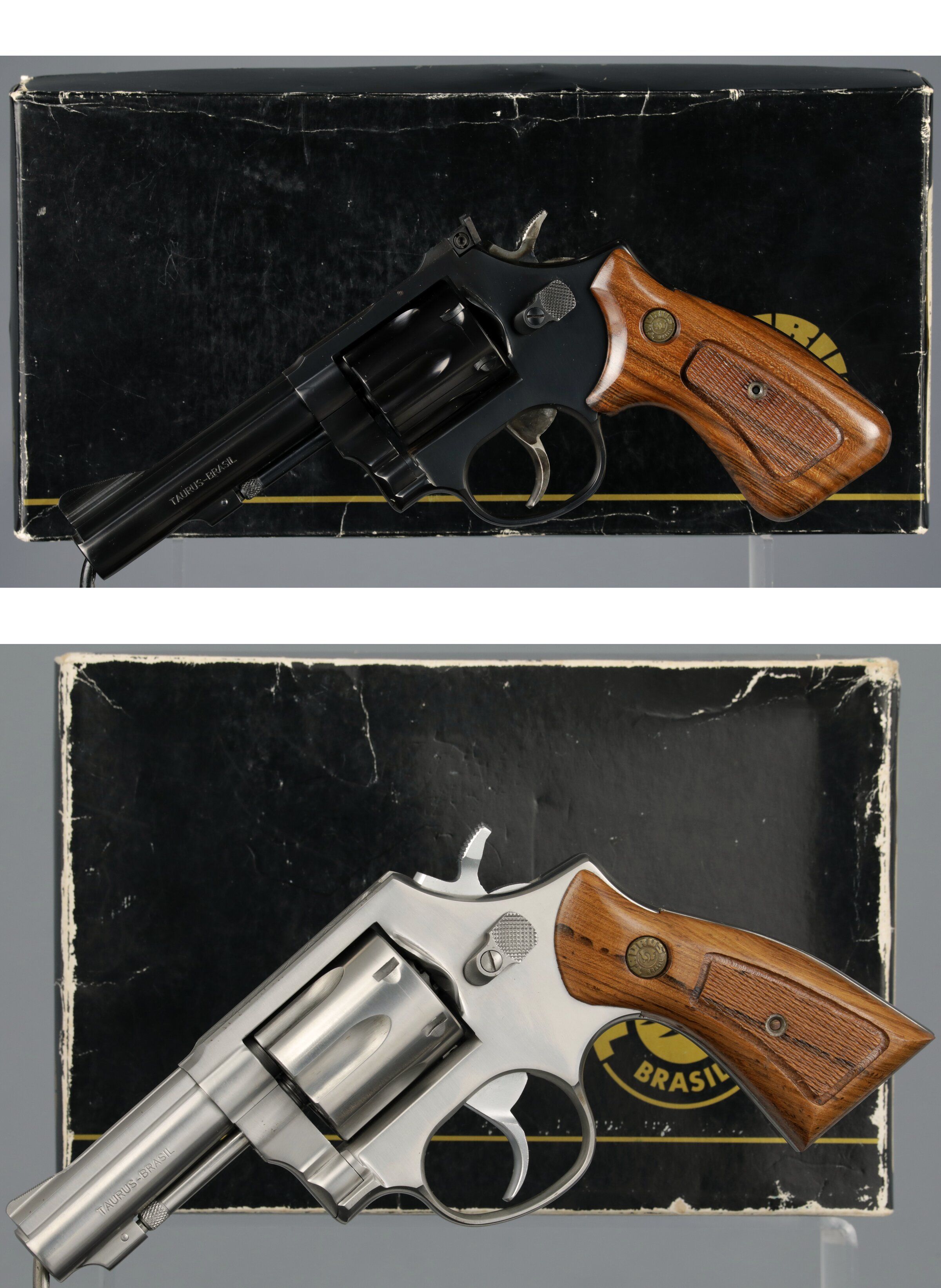 Two Taurus Double Action Revolvers with Boxes | Rock Island Auction