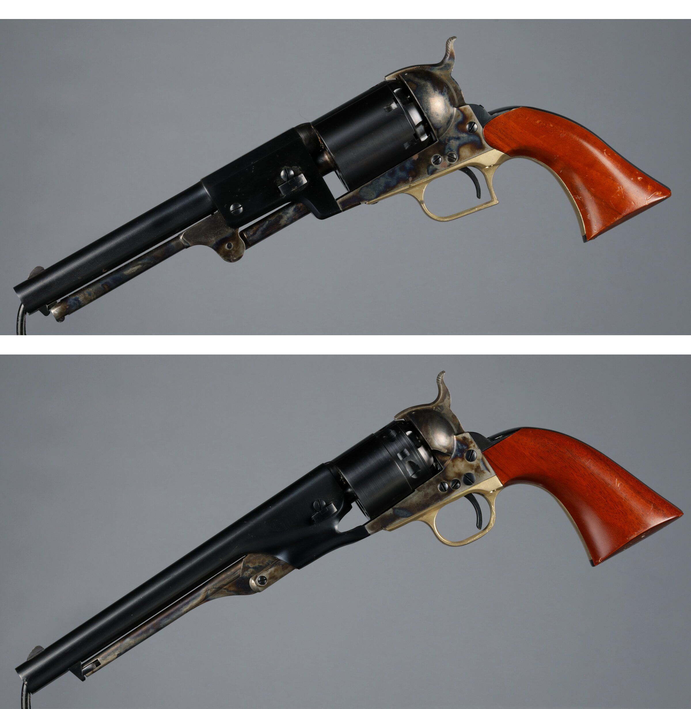 Two Uberti Cartridge Conversion Single Action Revolvers | Rock Island ...