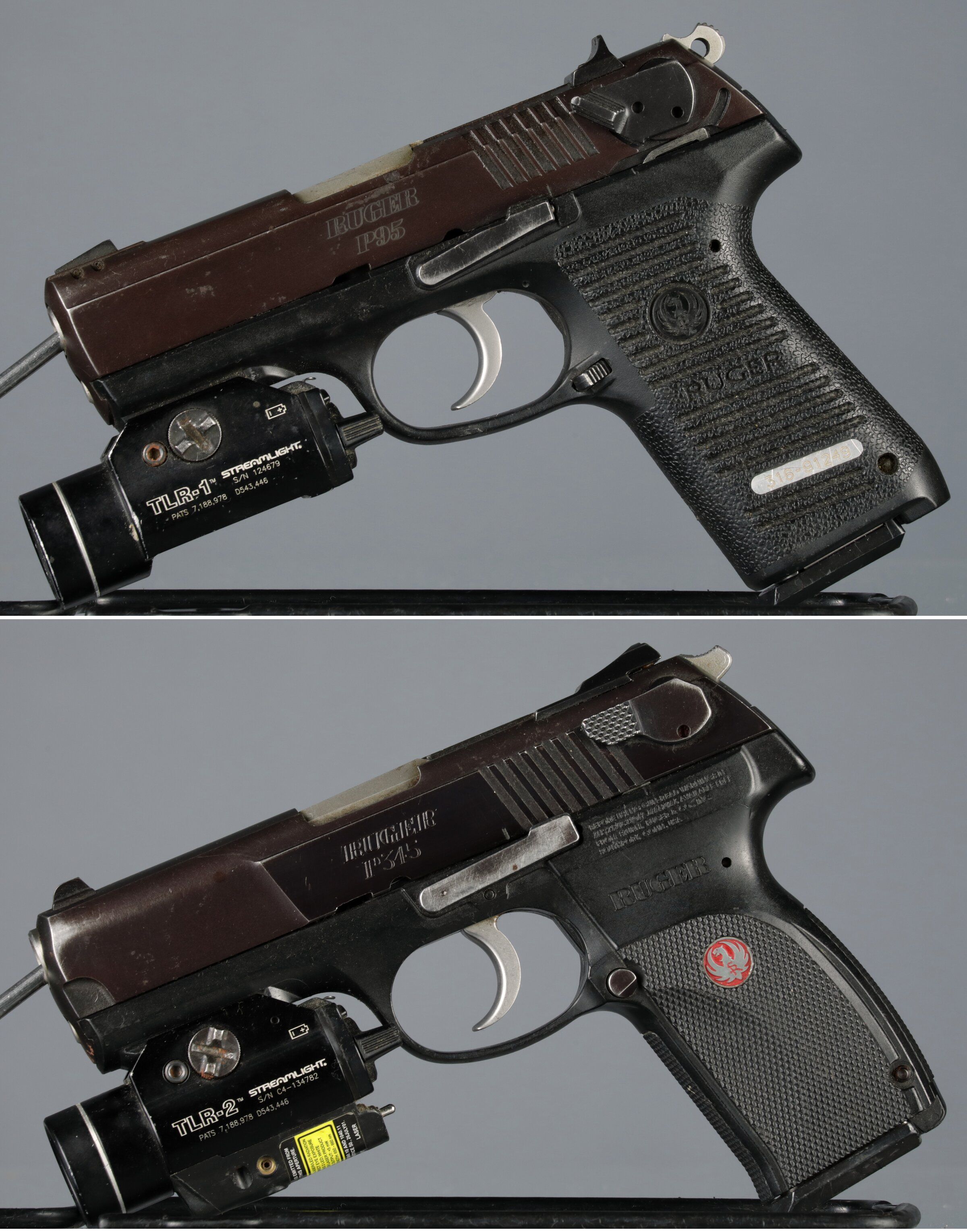 Two Ruger P-Series Semi-Automatic Pistols | Rock Island Auction