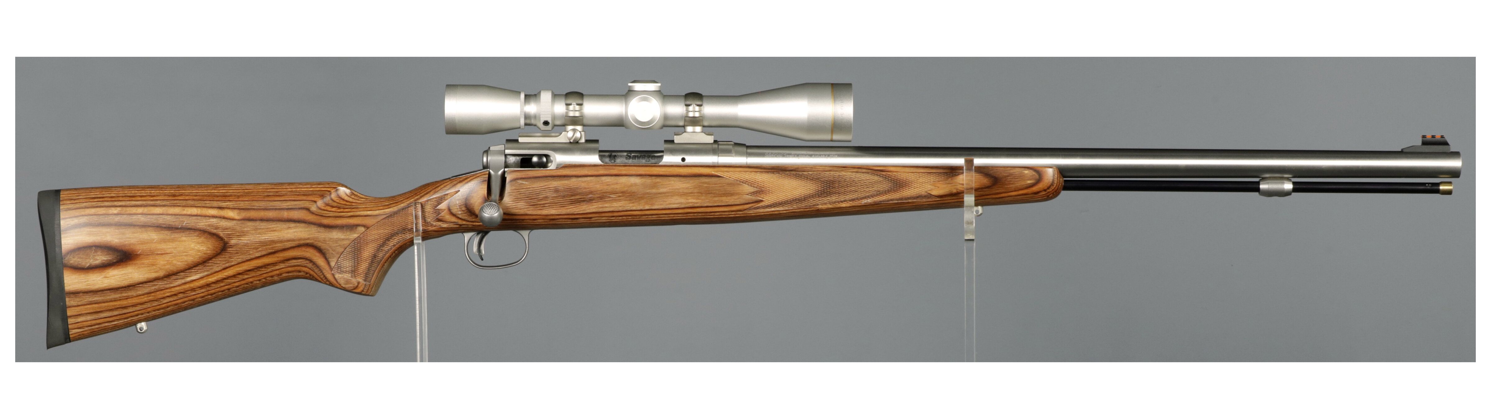 Savage Model 10ML-II Percussion Rifle with Leupold Scope | Rock Island ...