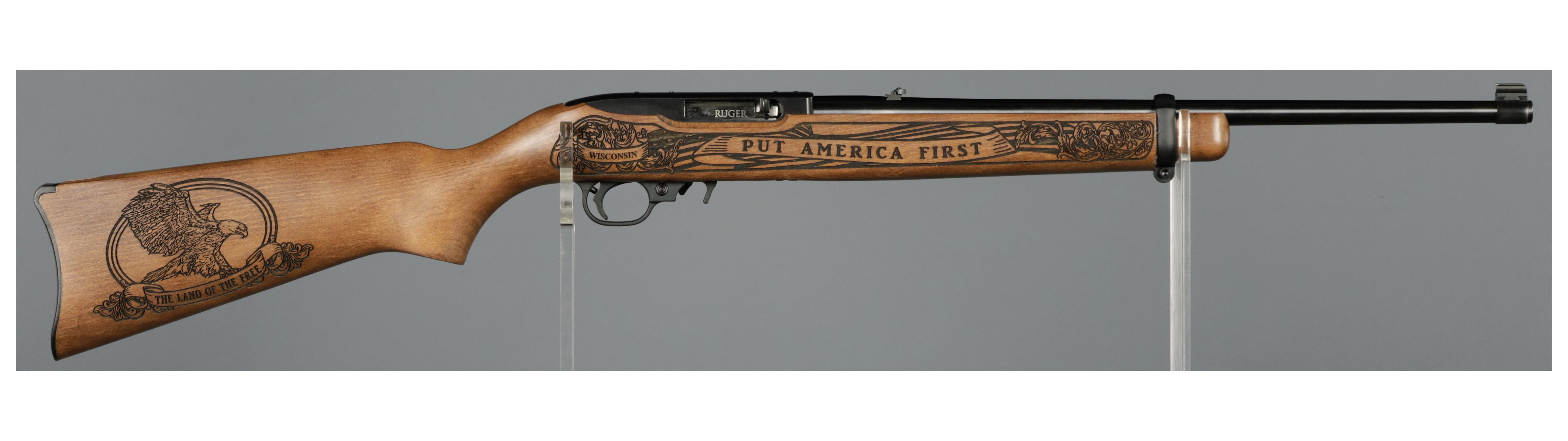 Ruger Donald Trump Commemorative 10/22 Semi-Automatic Rifle | Rock ...
