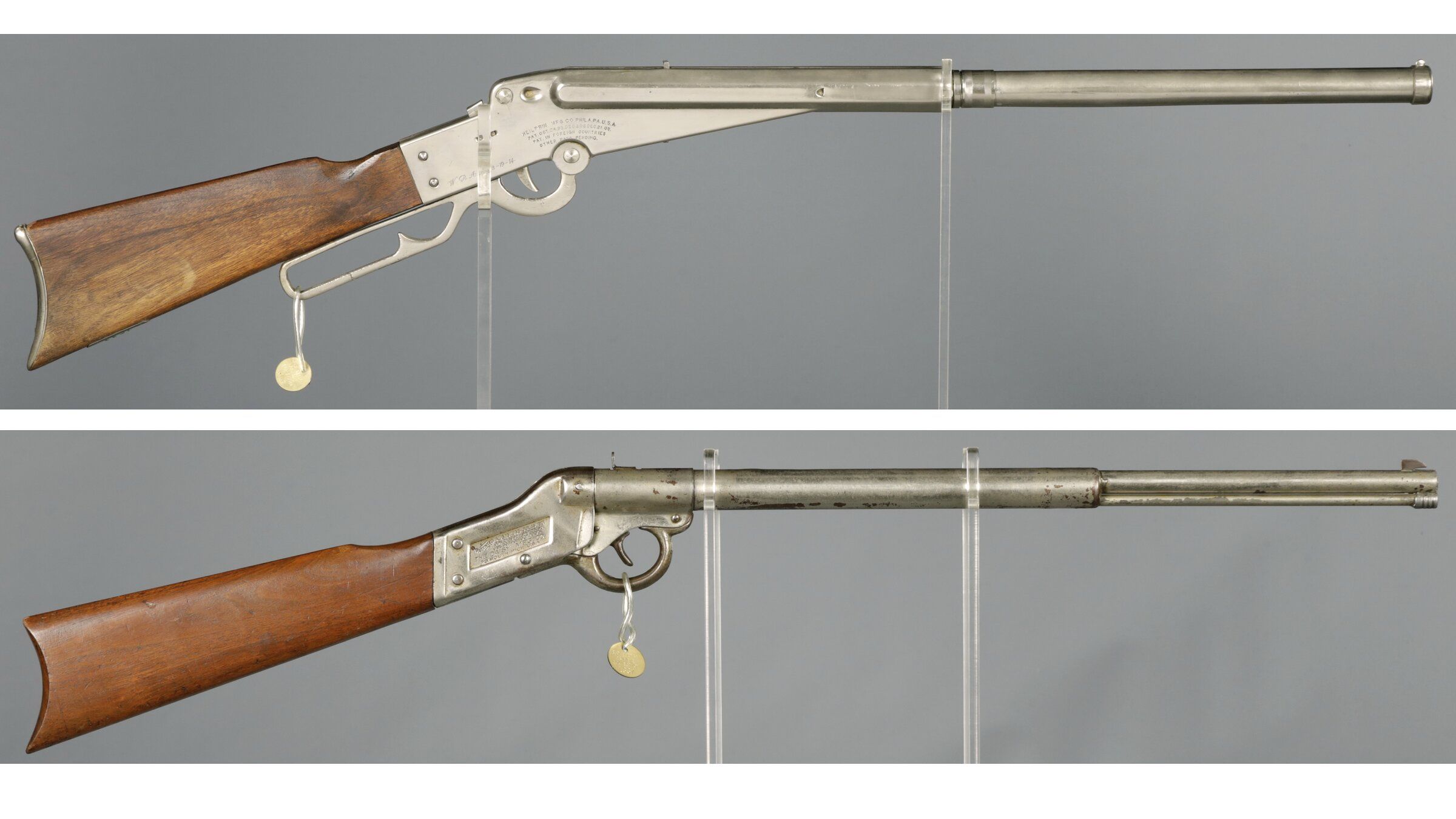Two American Air-Rifles | Rock Island Auction