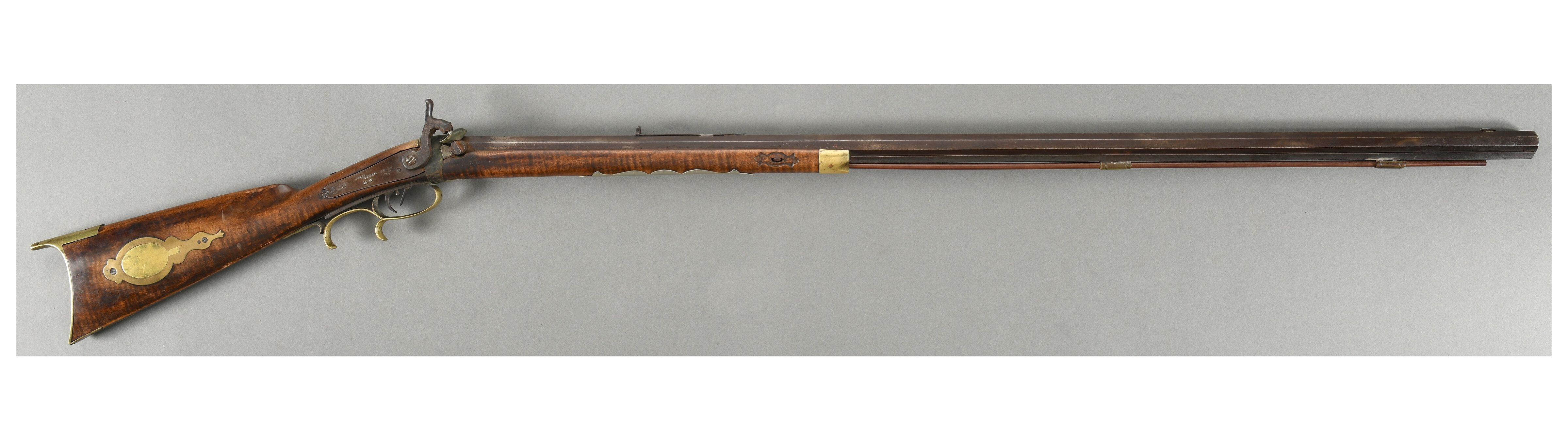 Leman Half-Stock Percussion Rifle | Rock Island Auction