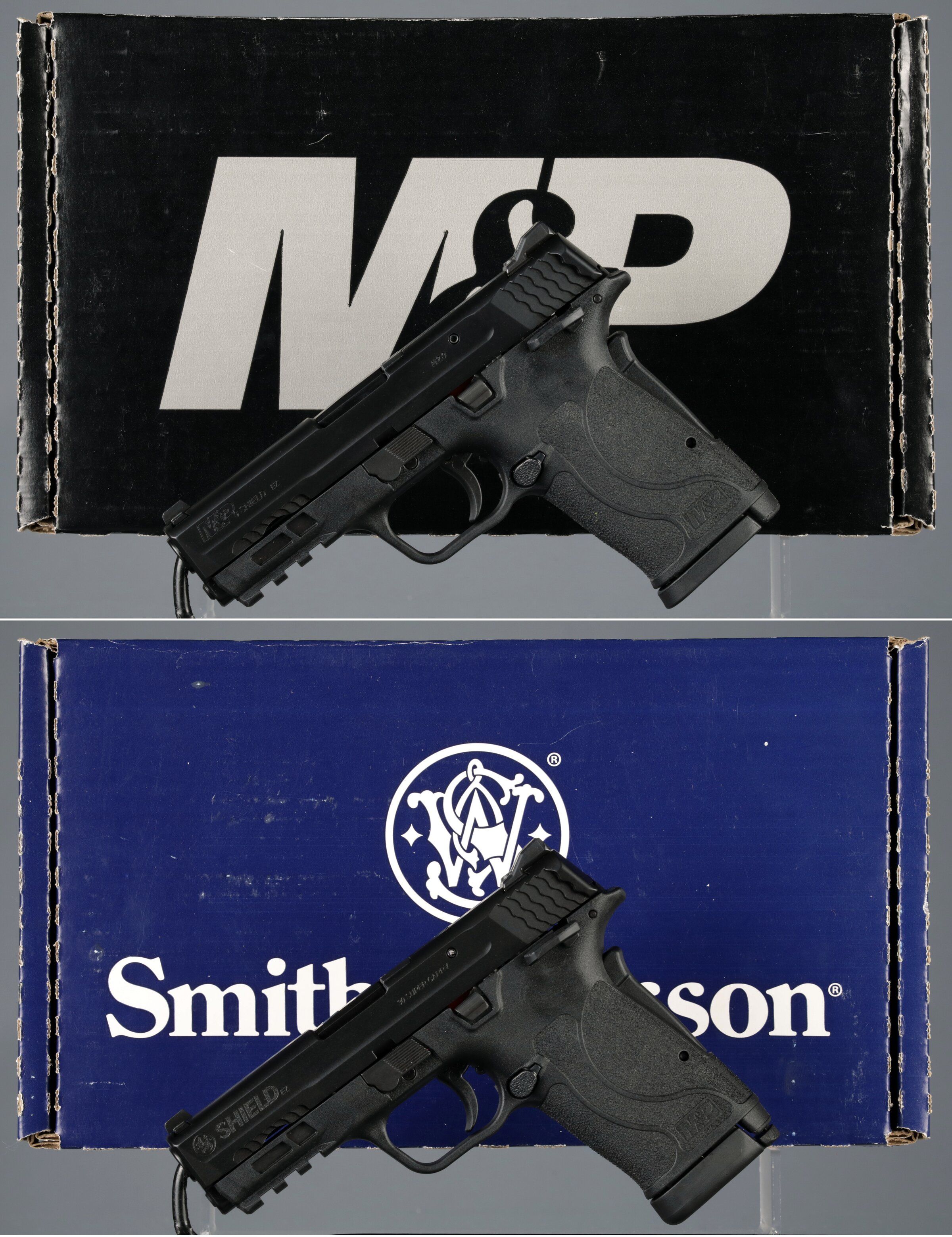 Two Smith & Wesson Shield EZ Semi-Automatic Pistols with Boxes | Rock ...