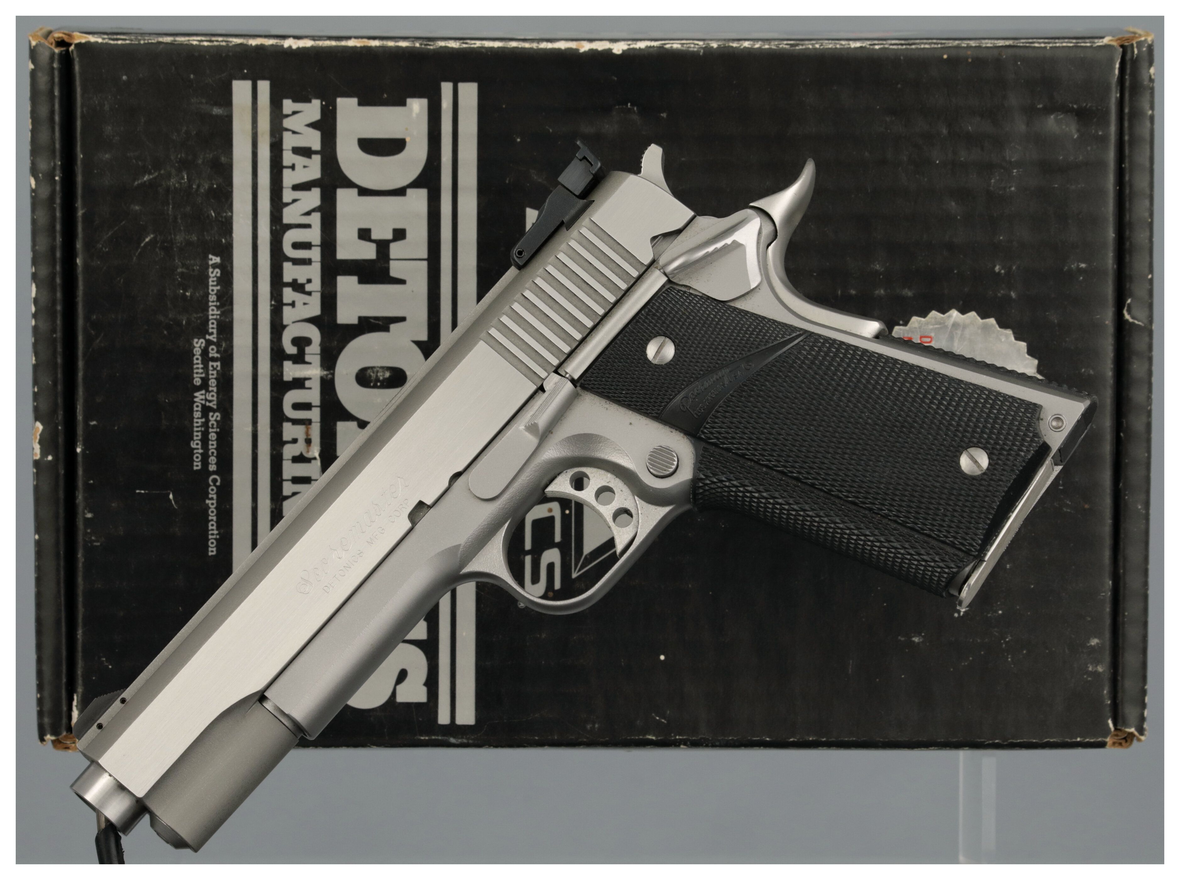 Detonics Scoremaster Semi-Automatic Pistol with Box | Rock Island Auction