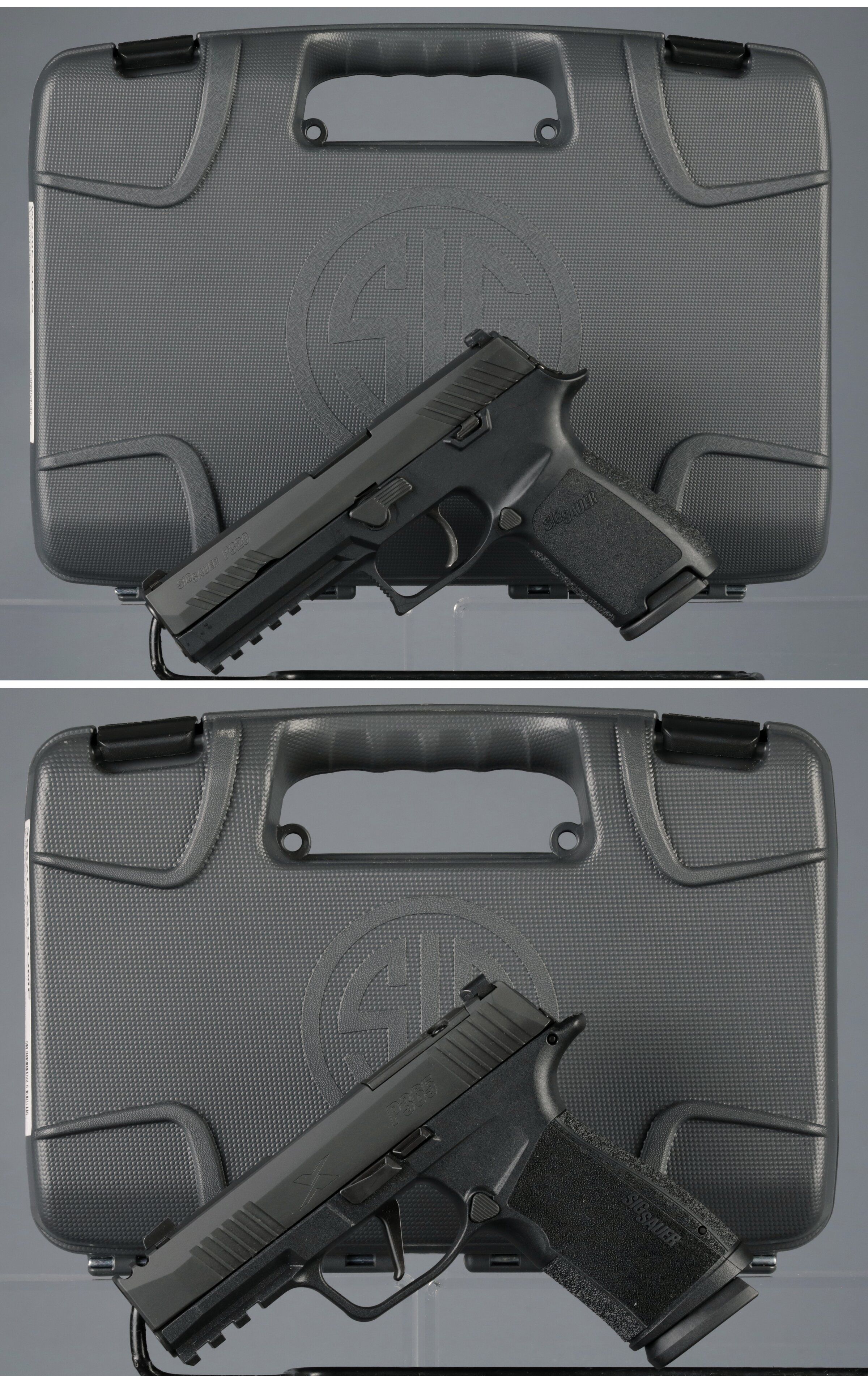 Two Sig Sauer Semi-Automatic Pistols with Cases | Rock Island Auction