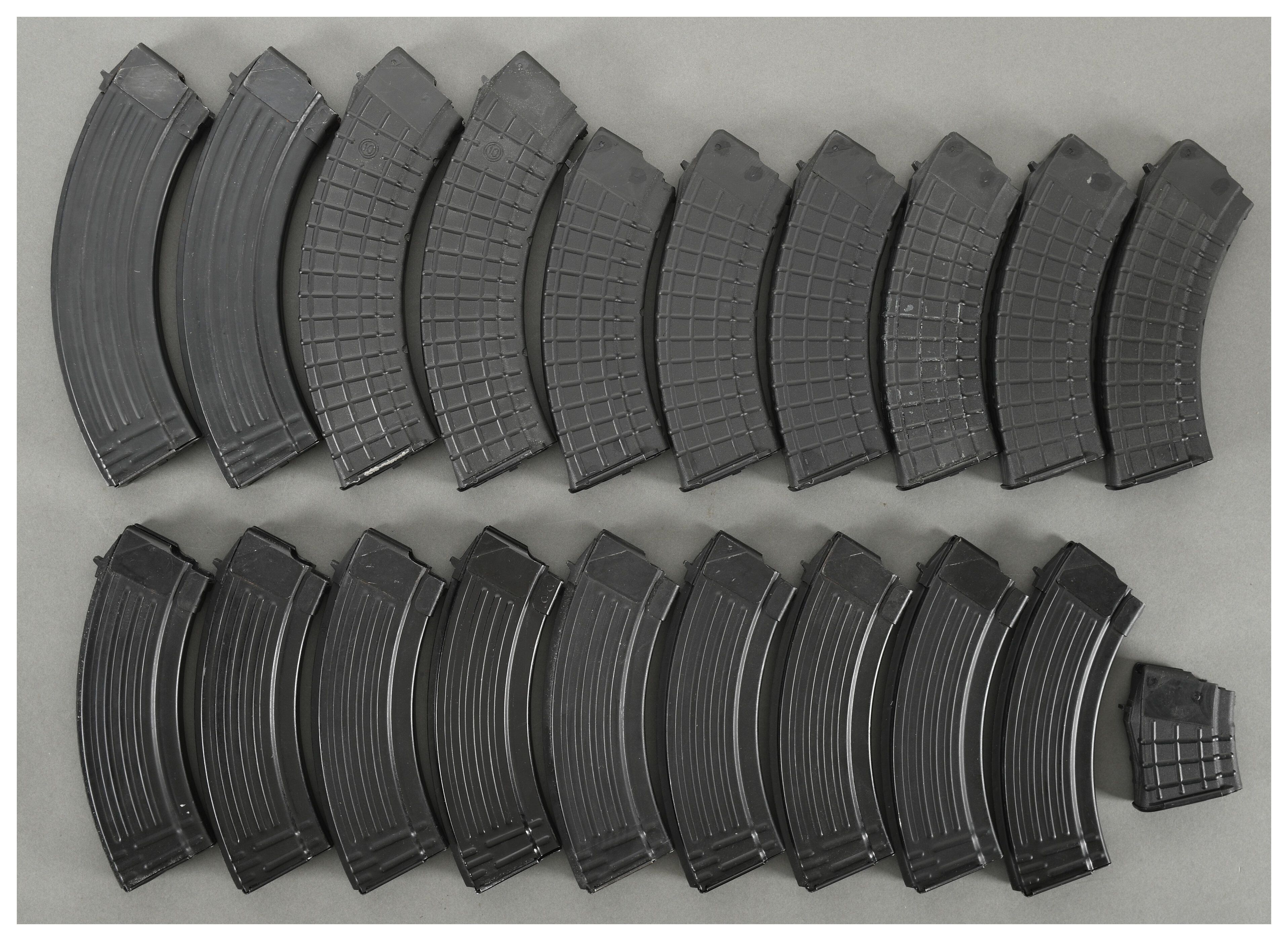 Twenty AK Pattern 7.62x39 Magazines | Rock Island Auction