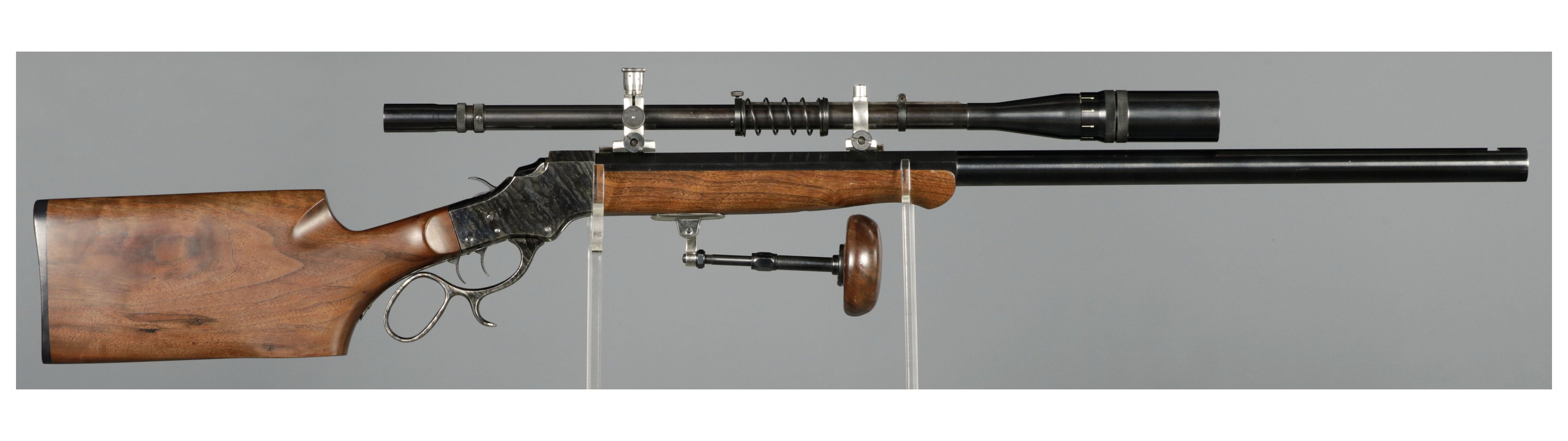 Paul Shuttleworth/CPA Stevens 44 1/2 Rifle with Scope and Barrel | Rock ...