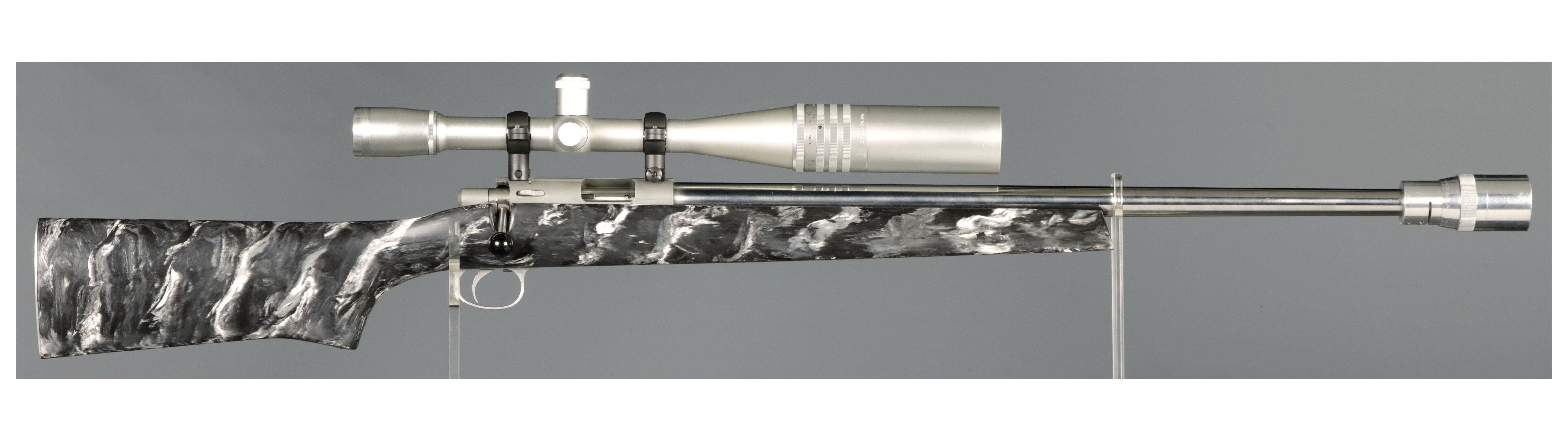 Hall Mfg Single Shot Bolt Action Rifle with Scope | Rock Island Auction