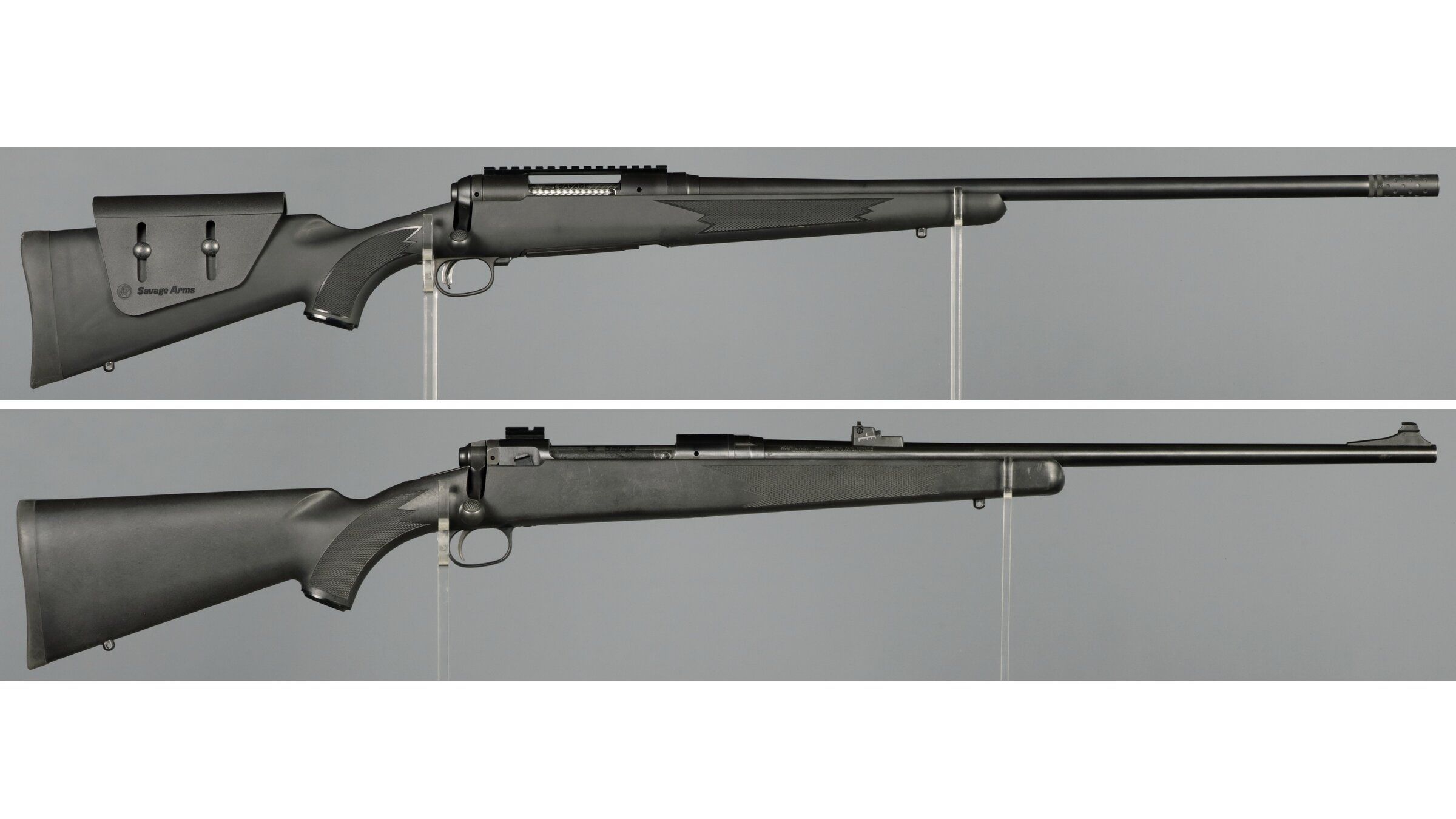 Two Savage Bolt Action Rifles | Rock Island Auction