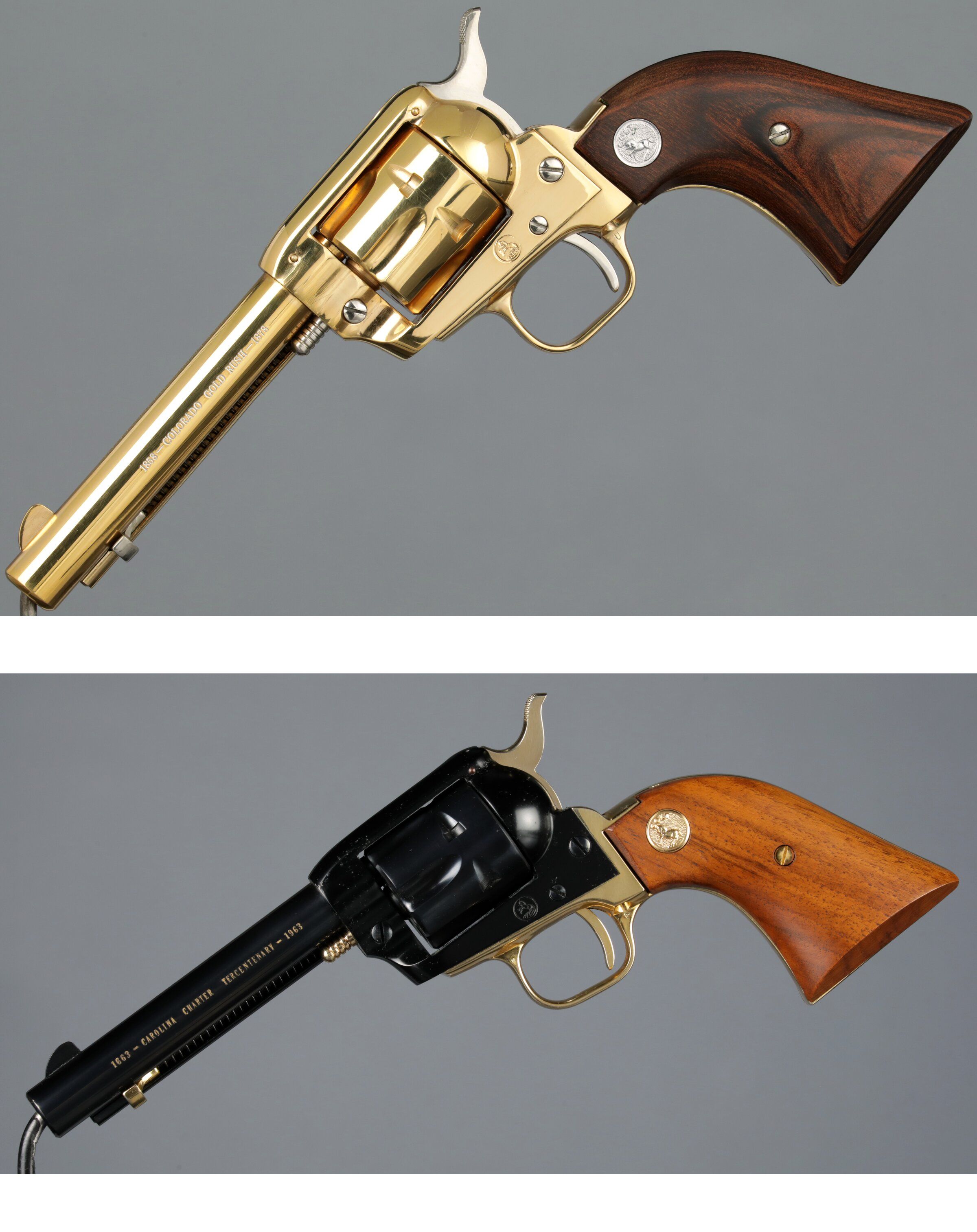 Two Colt Commemorative Frontier Scout Revolvers | Rock Island Auction