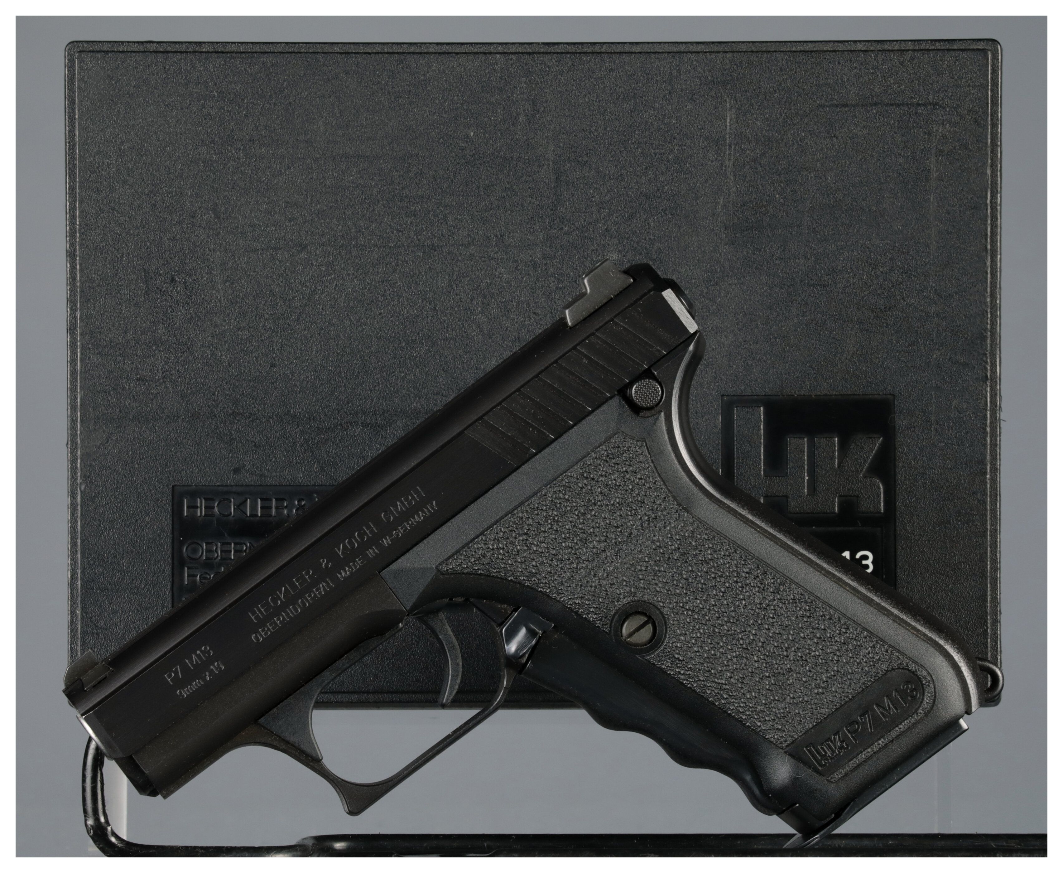 Heckler & Koch P7 M13 Semi-Automatic Pistol with Case | Rock Island Auction