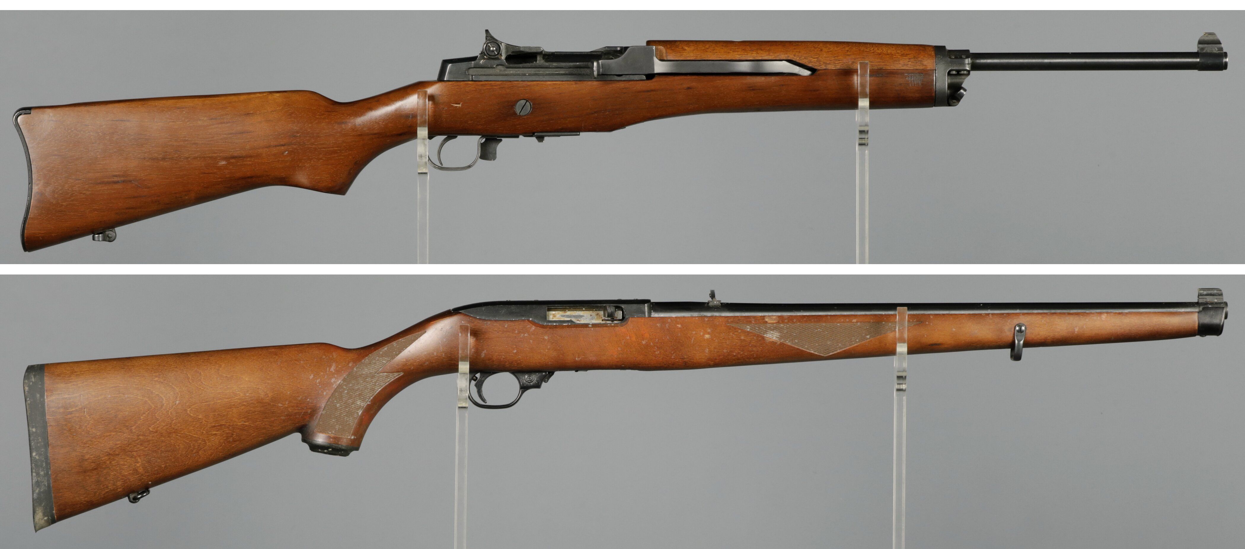 Two Ruger Semi-Automatic Rifles | Rock Island Auction