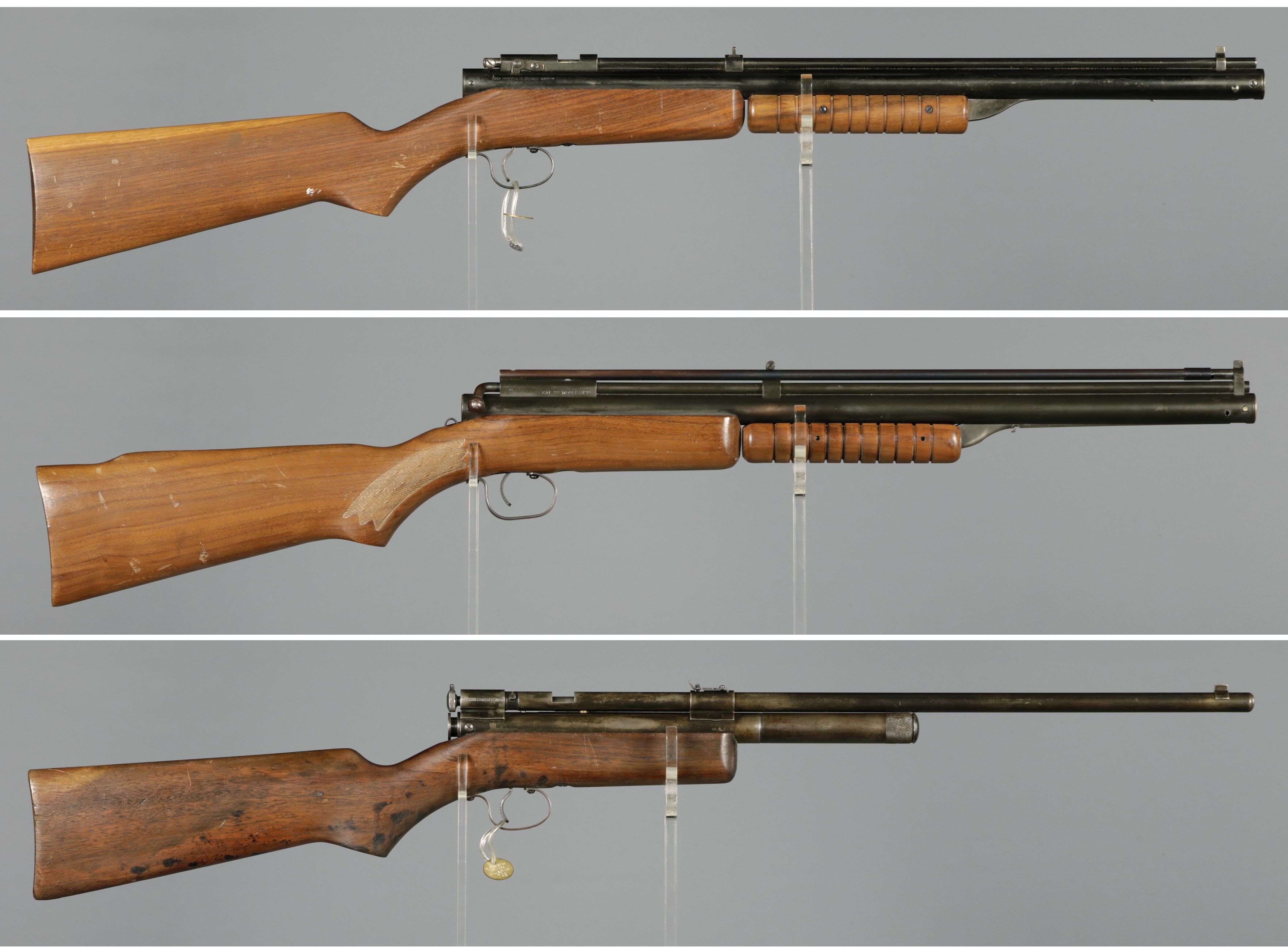Three Benjamin Air-Rifles | Rock Island Auction