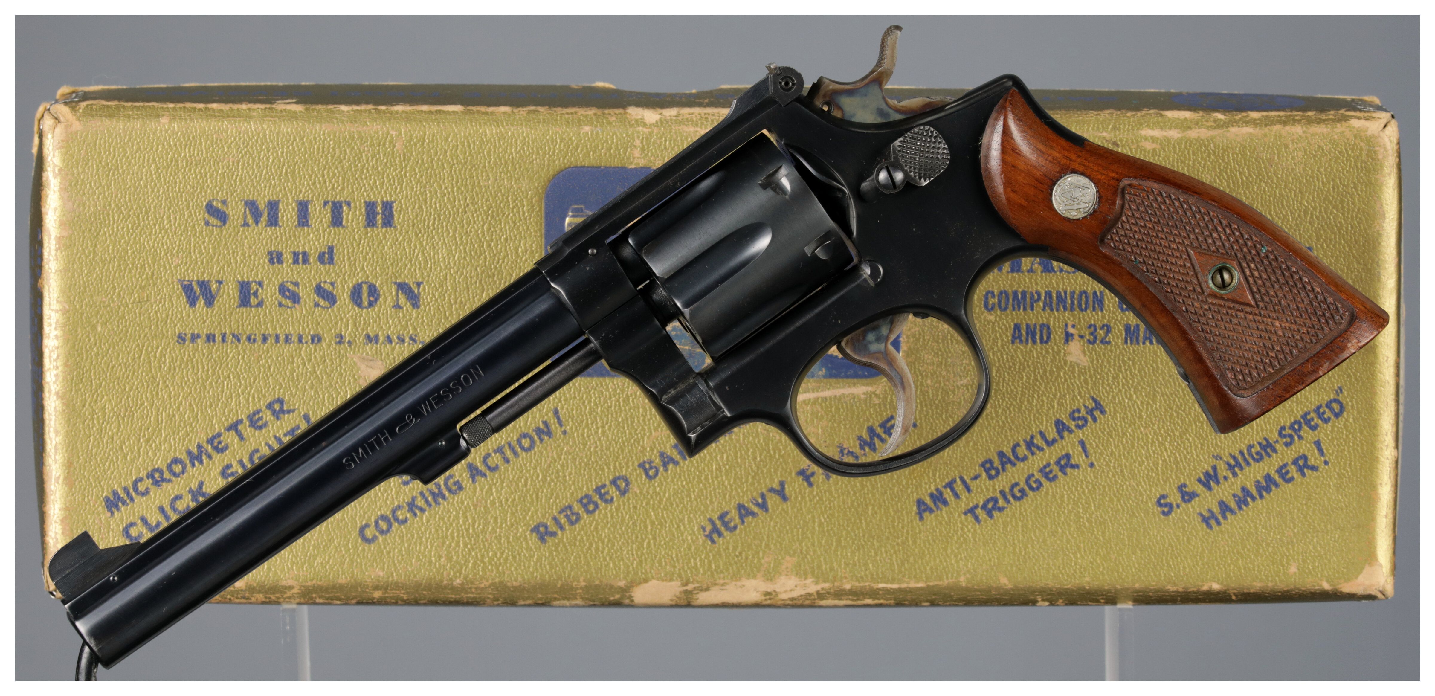 Smith & Wesson K-38 Combat Masterpiece Pre-Model 15 Revolver | Rock ...