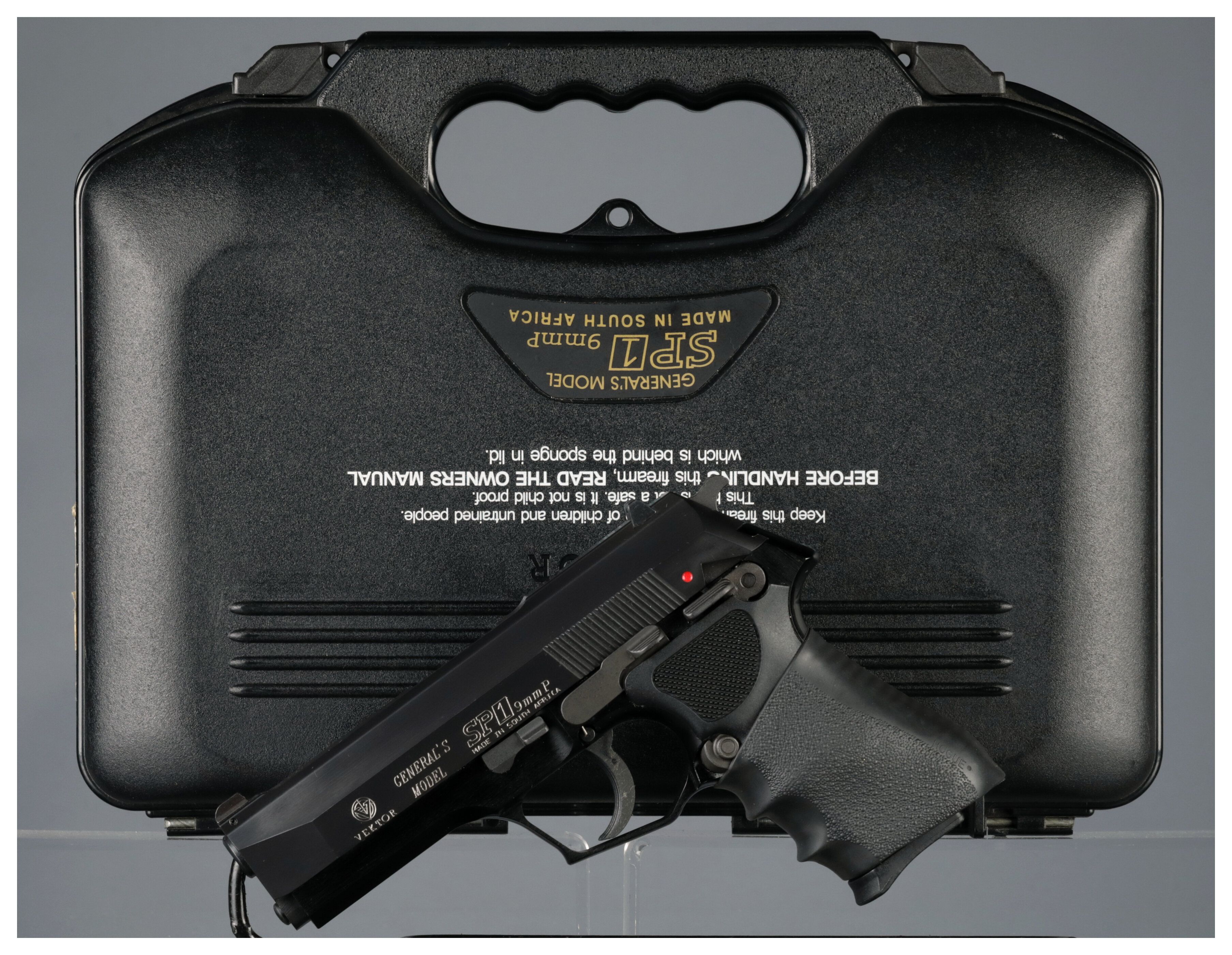 Vektor Model SP1 Semi-Automatic Pistol with Case | Rock Island Auction