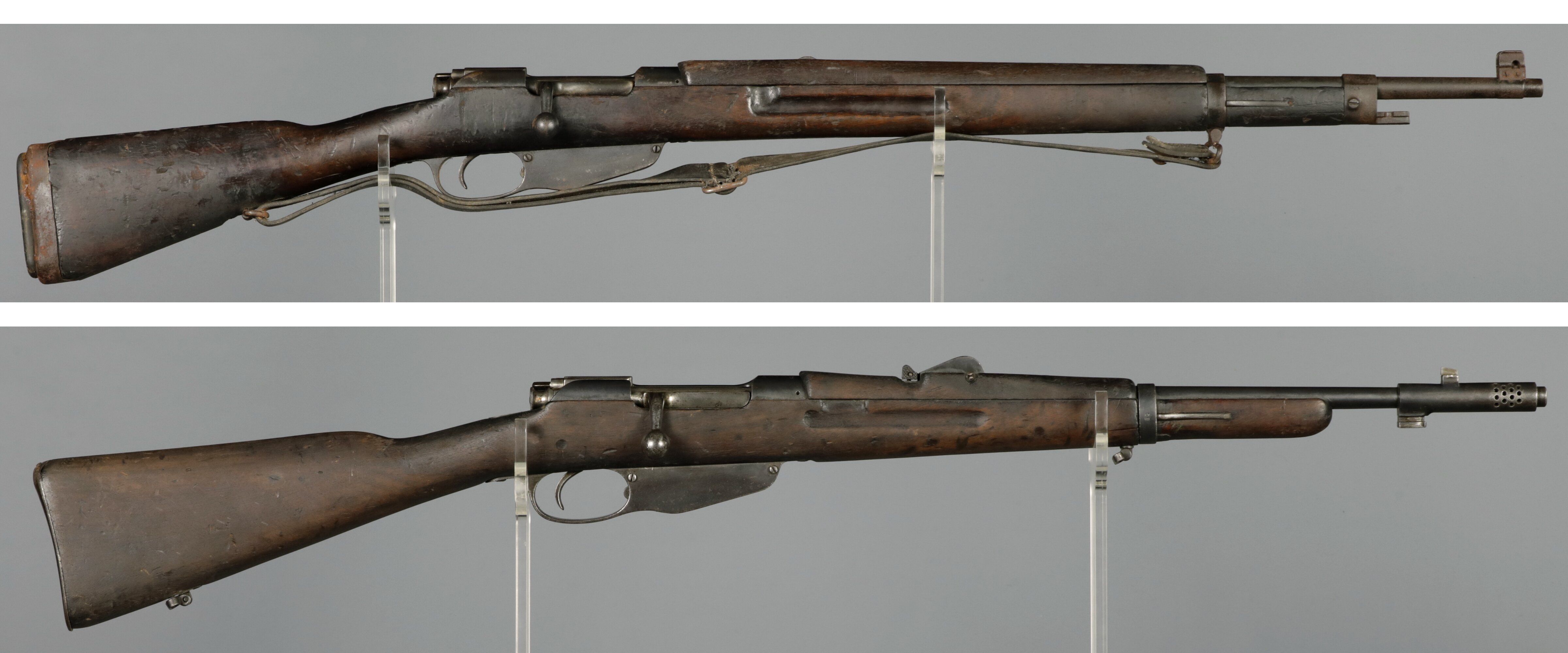 Two Indonesian Converted Dutch Model 1895 Bolt Action Rifles | Rock ...
