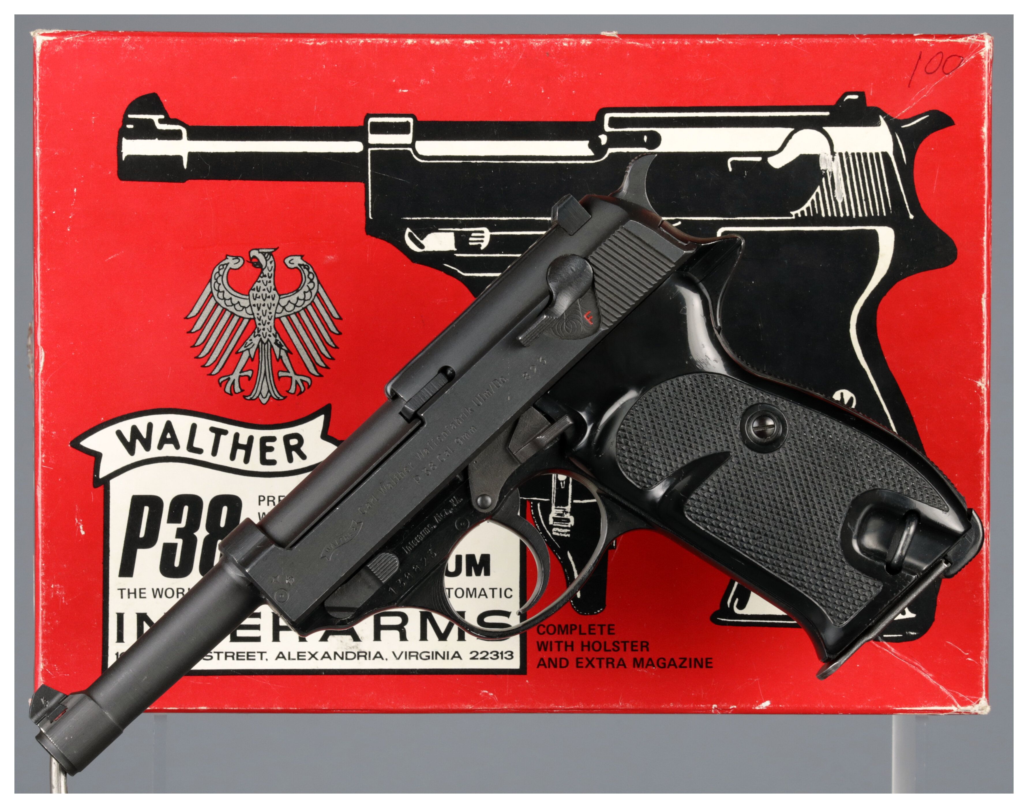 Walther/Interarms P38 Semi-Automatic Pistol with Box | Rock Island Auction