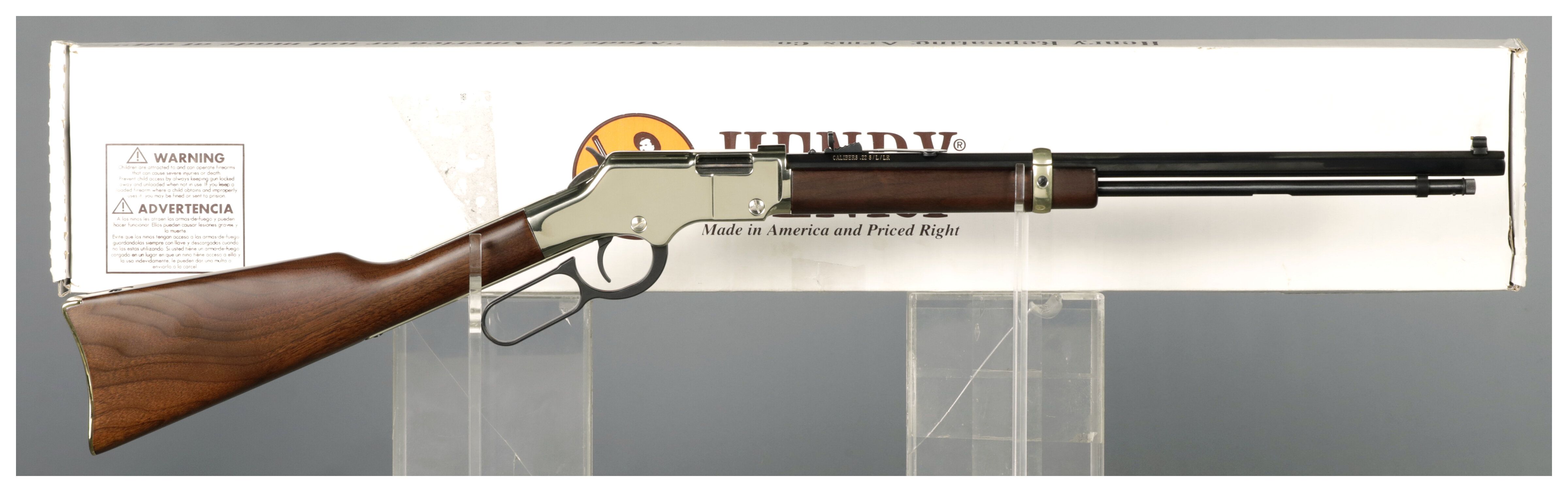 Henry Repeating Arms Model H004 Golden Boy Lever Action Carbine | Rock ...