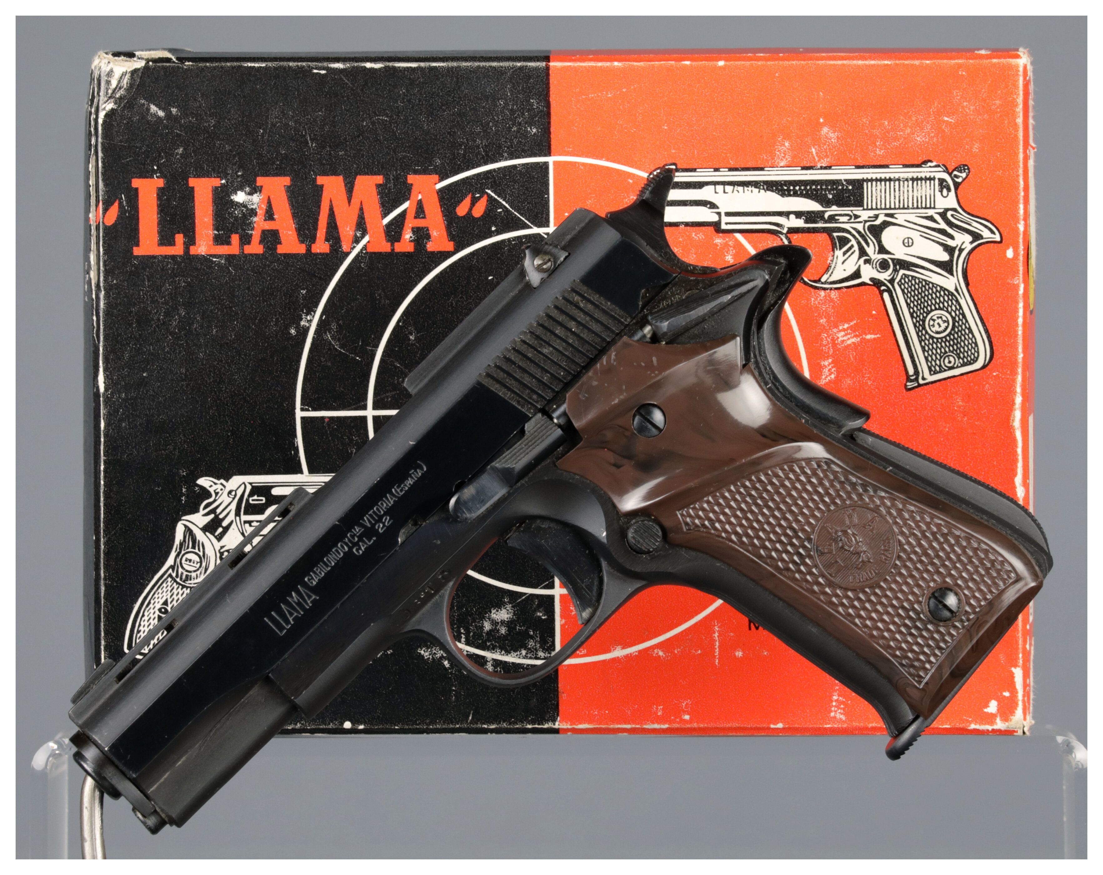 Llama Model XV Pistol Semi-Automatic with Box | Rock Island Auction